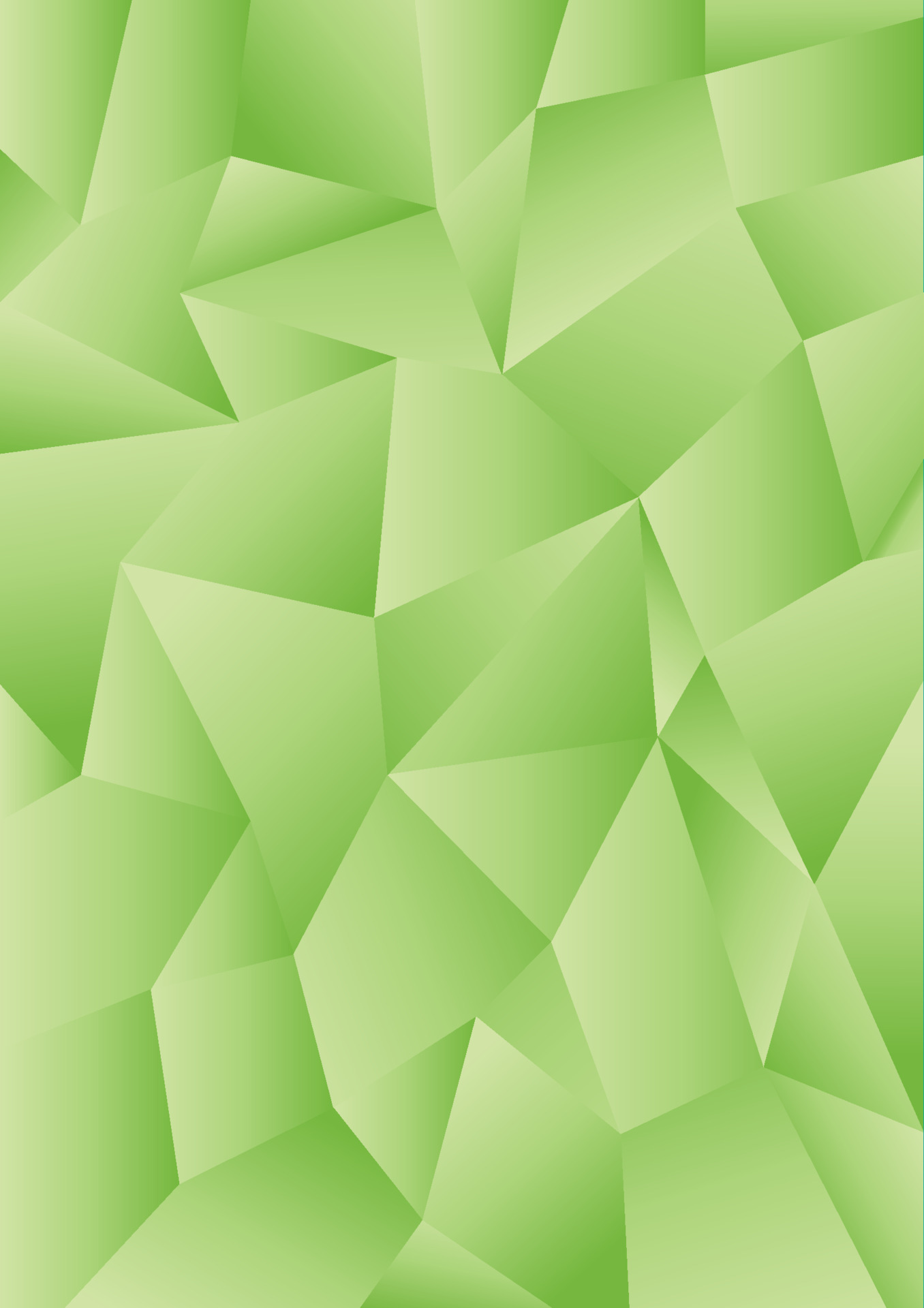 Abstract Background Beautiful Green Prism Polygon Texture Backdrop