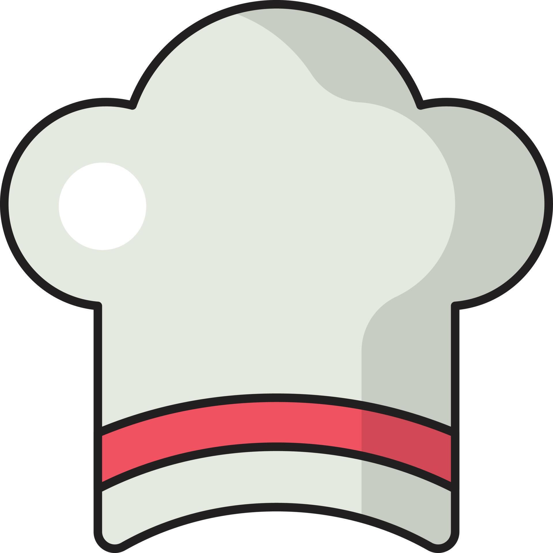 chef cap vector illustration on a background.Premium quality symbols ...