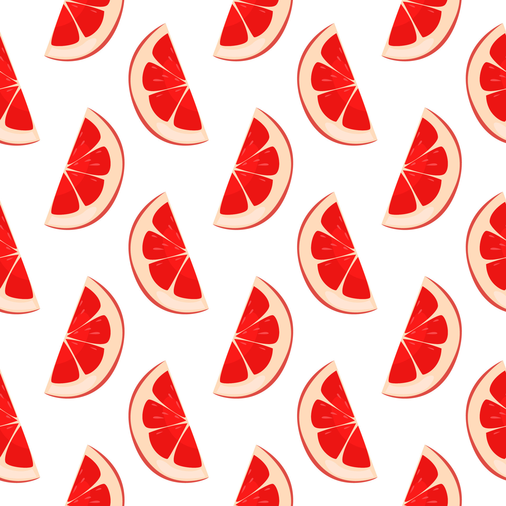 Red grapefruit ,seamless pattern on white background. 13561976 Vector ... Red grapefruit ,seamless pattern on white background. 13561976 Vector ...