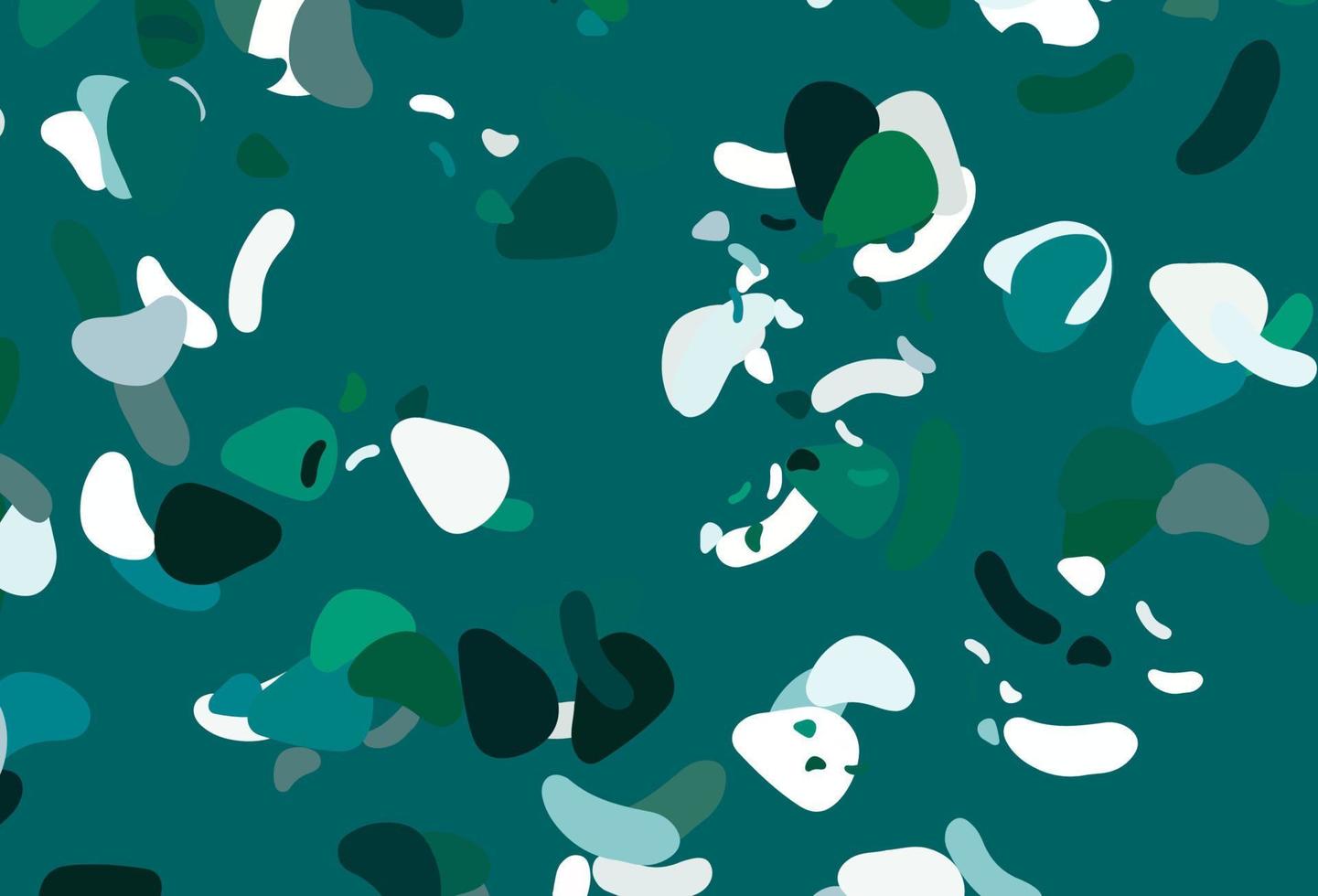 Light Blue Green Vector Backdrop With Abstract Shapes 13565626 Vector