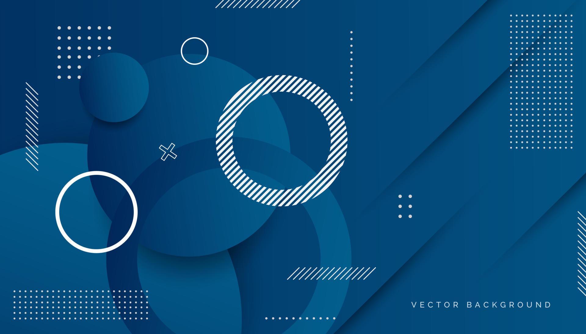 Modern abstract geometric blue gradient background 13567908 Vector Art ...