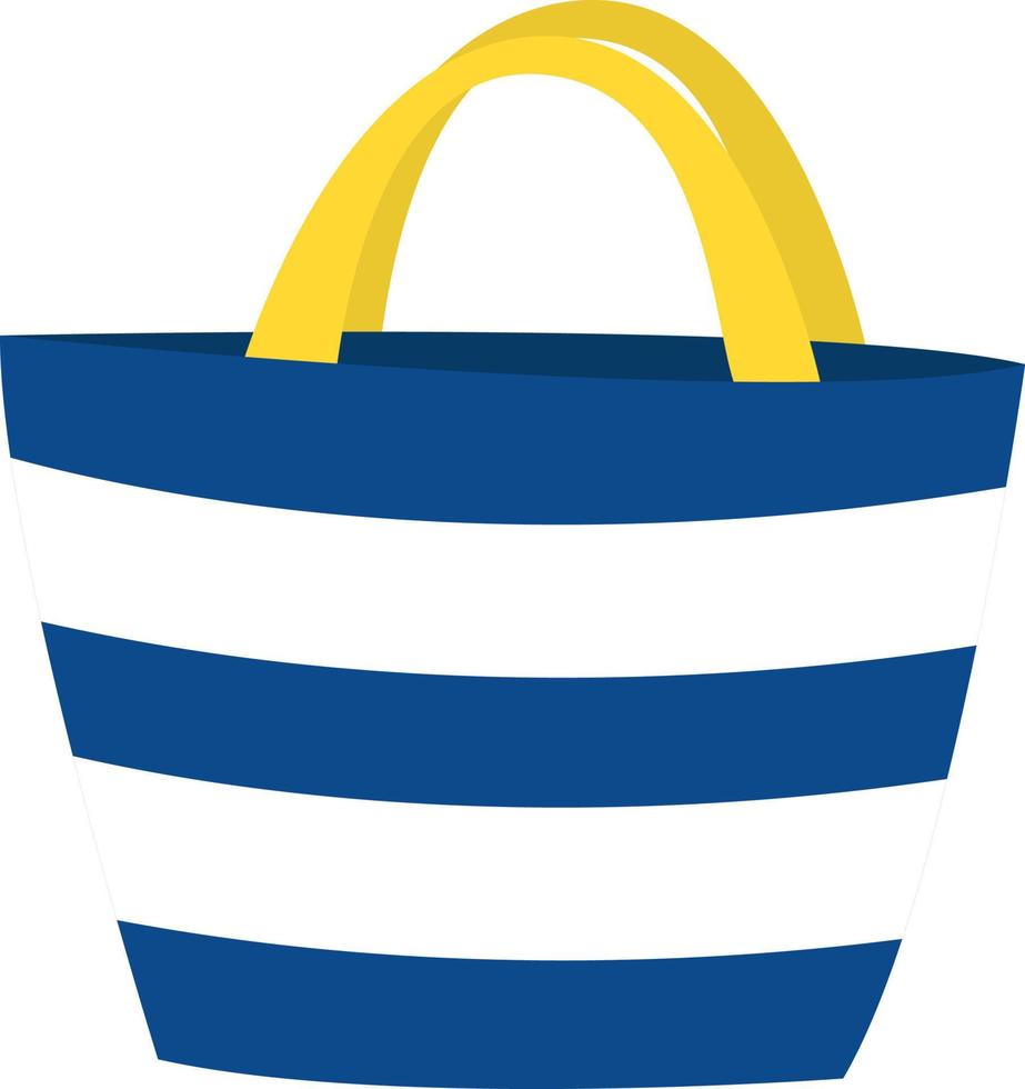 Summer Bag Illustration Vector On White Background 13576881 Vector