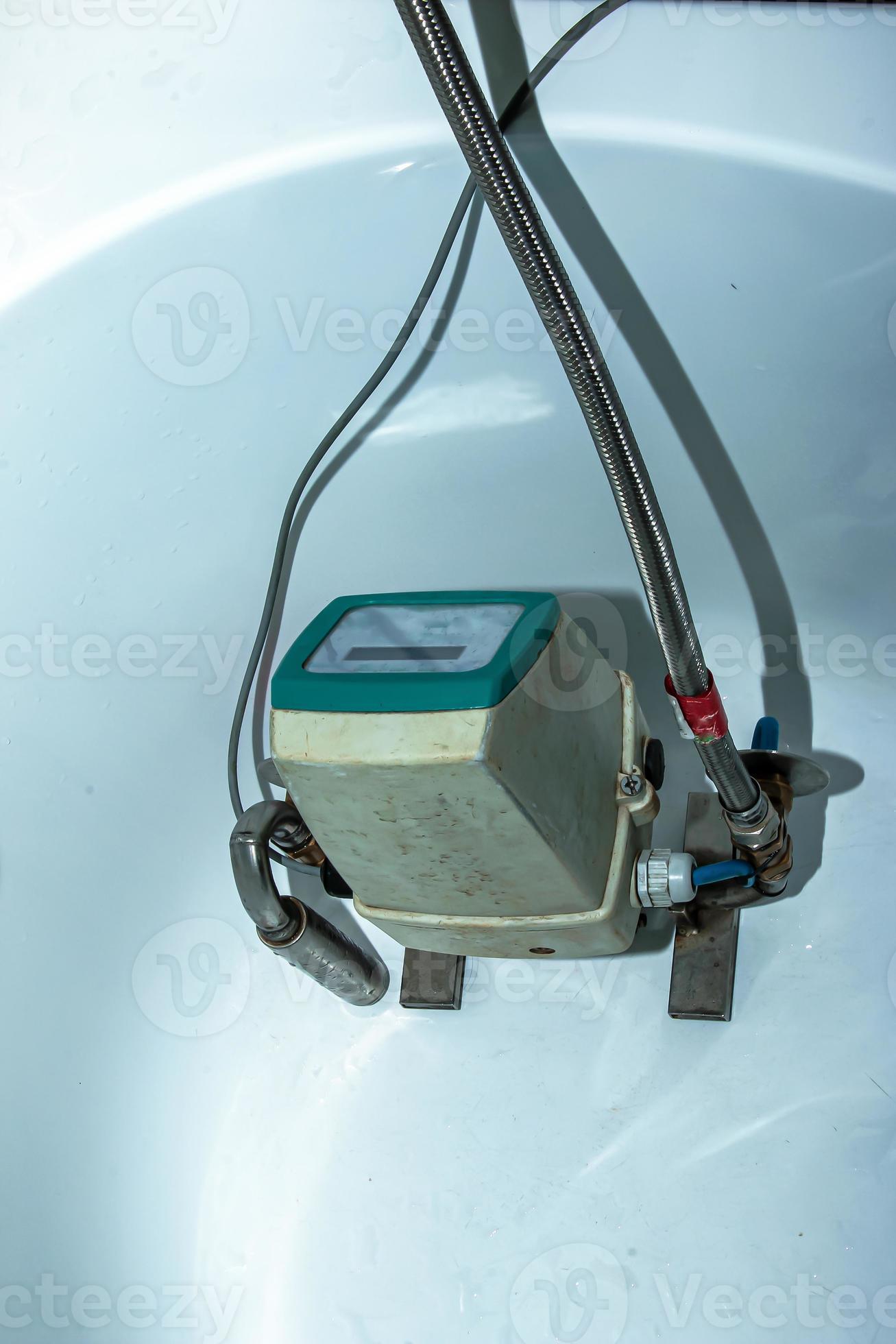 Water meter verification process. The account is connected to a water ...