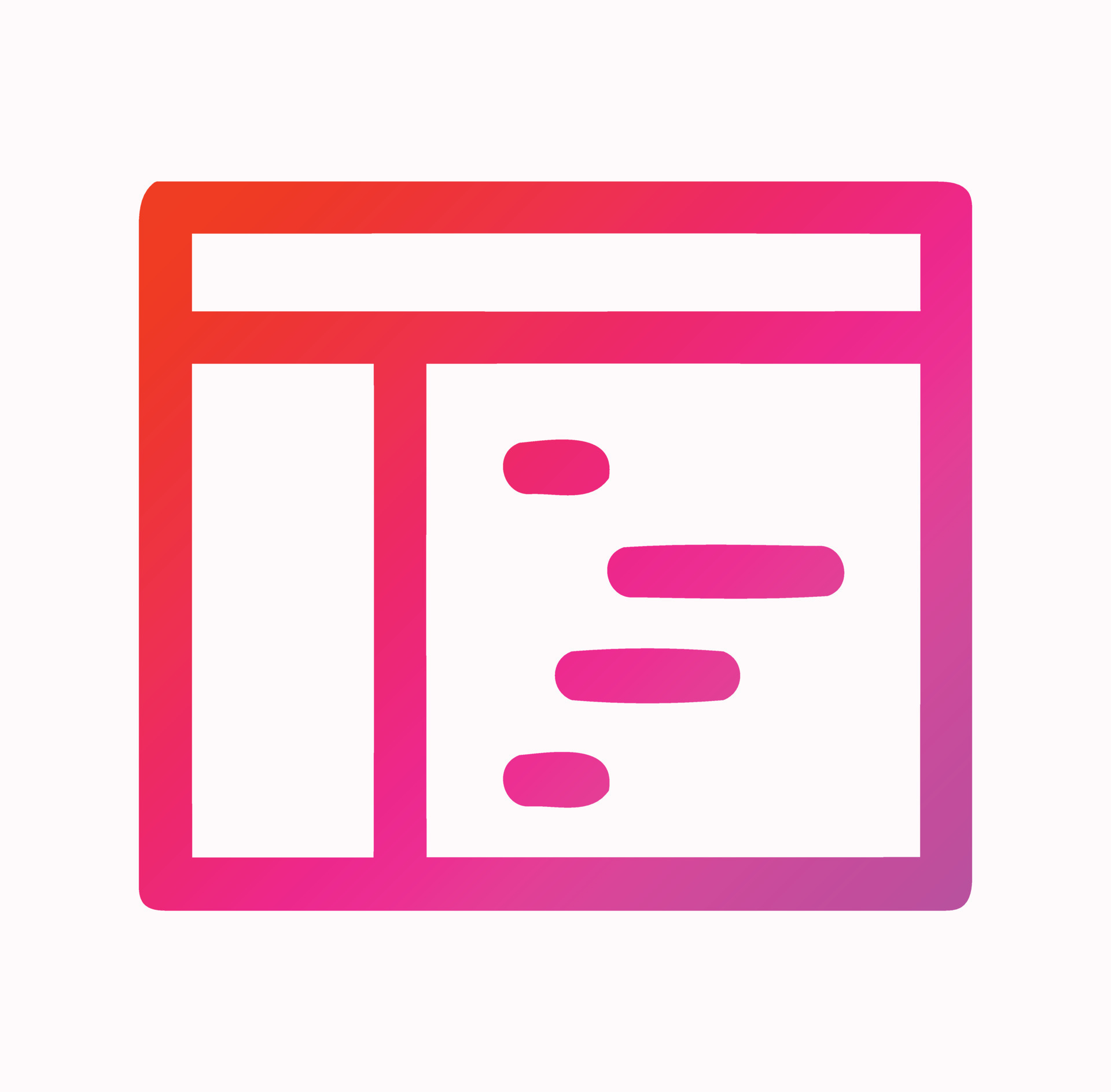 Basic ui web browsers gradient flat icon 13593720 Vector Art at Vecteezy