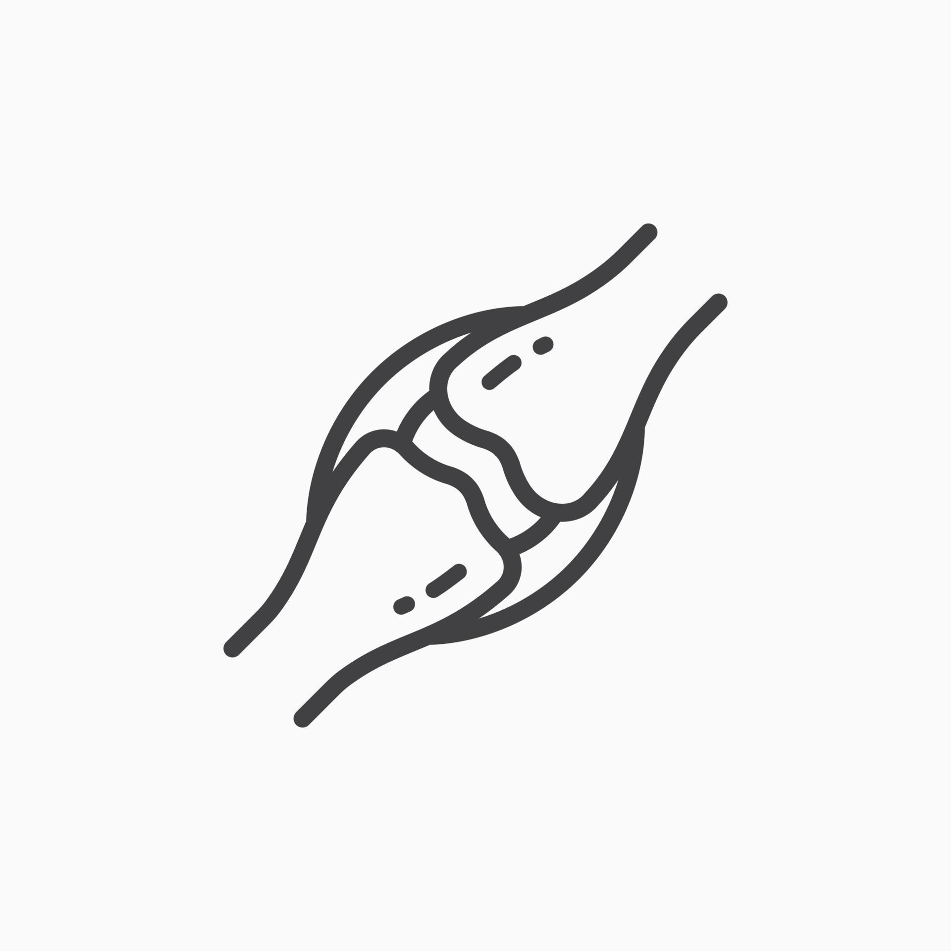 Joint line icon on white background. 13593749 Vector Art at Vecteezy