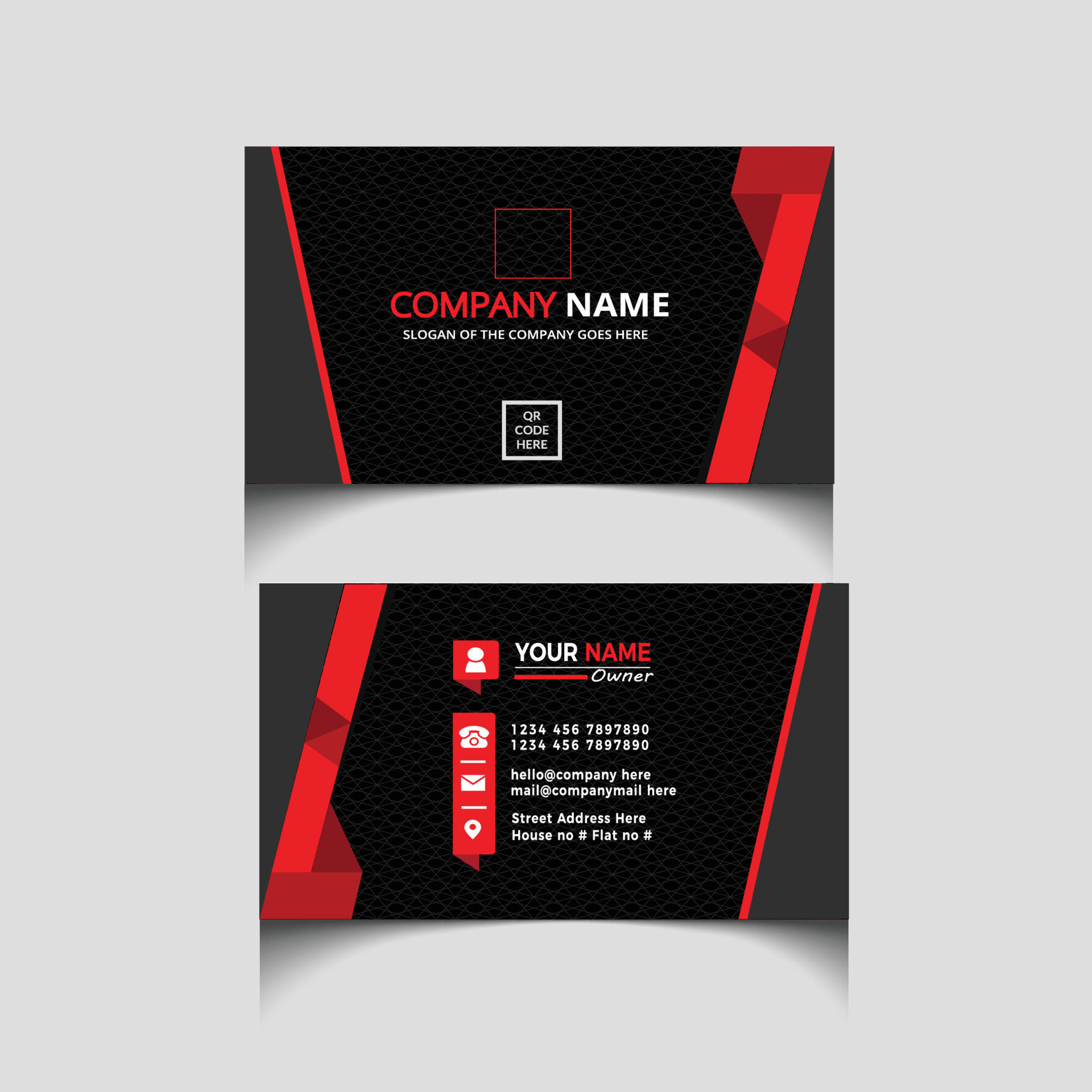 Professional Business cards design, Modern business cards design ... Professional Business cards design, Modern business cards design ...
