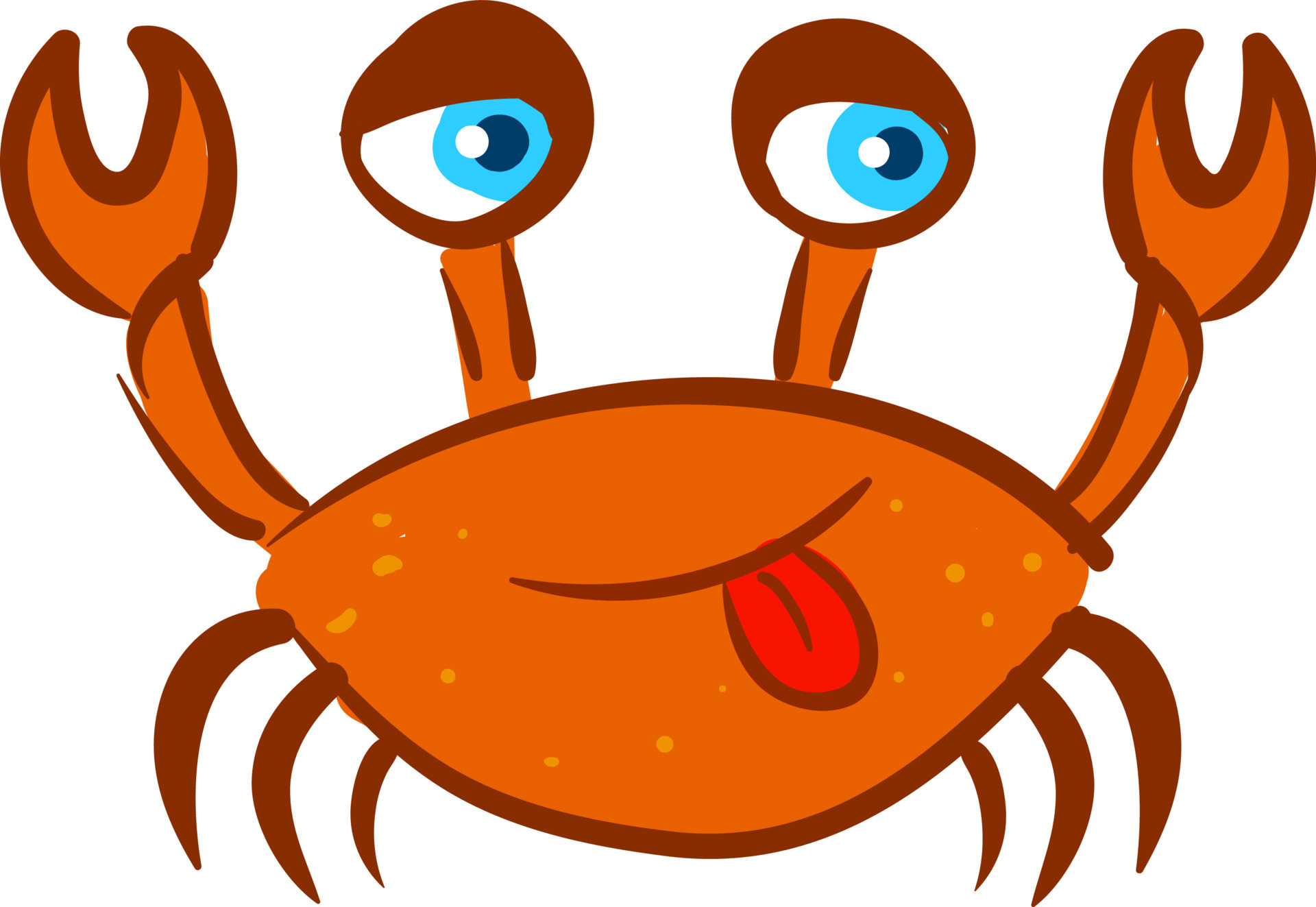 Funny red crab, illustration, vector on white background. 13603855 ... Funny red crab, illustration, vector on white background. 13603855 ...