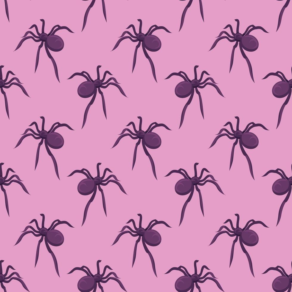 Spiders pattern, illustration, vector on white background 13607496 ...