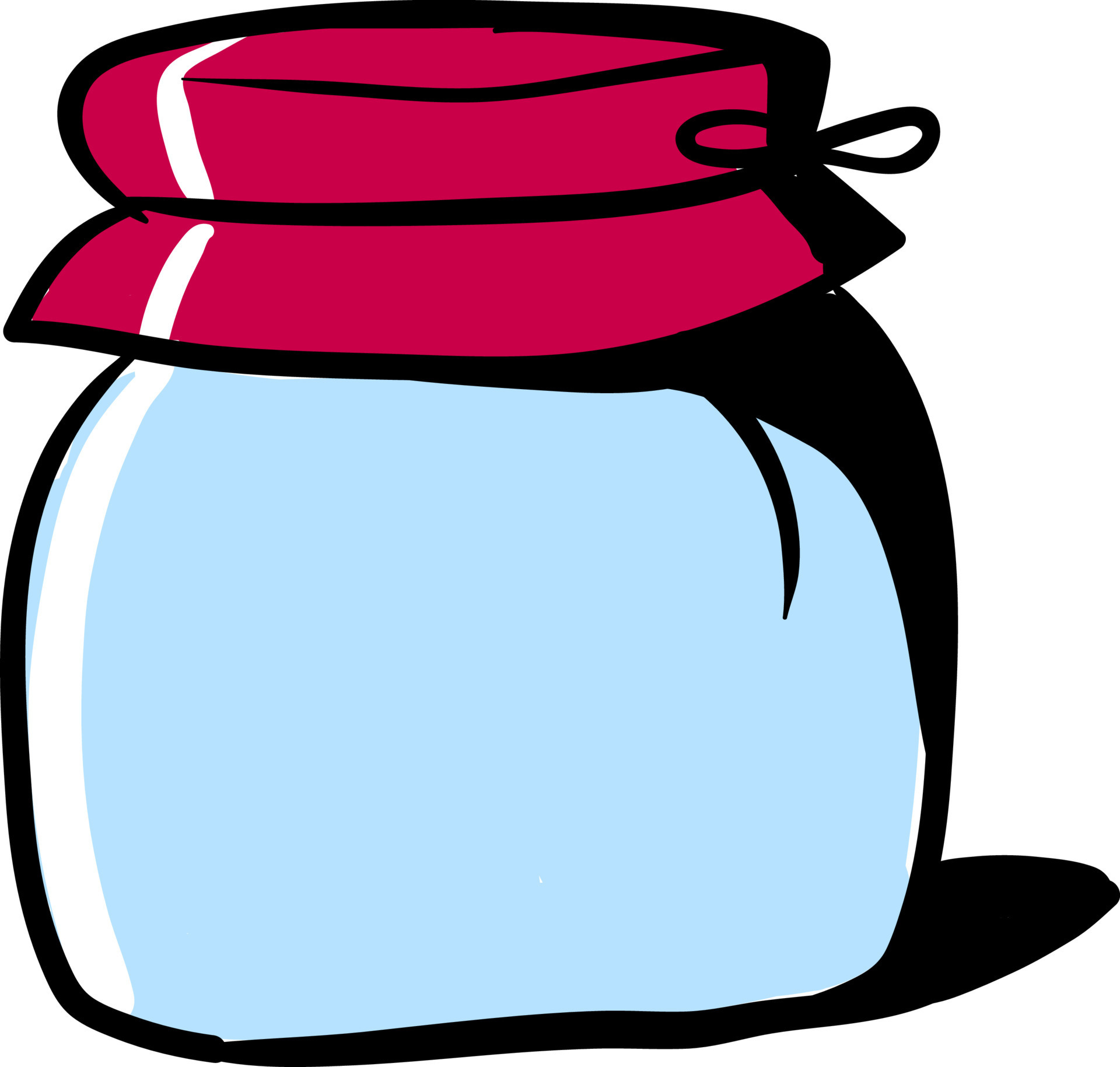 Fat jar, illustration, vector on white background. 13609696 Vector Art at Vecteezy