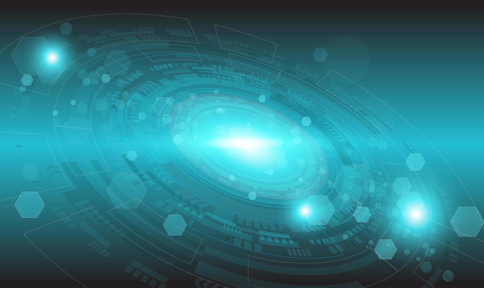 Abstract Computer Technology Background