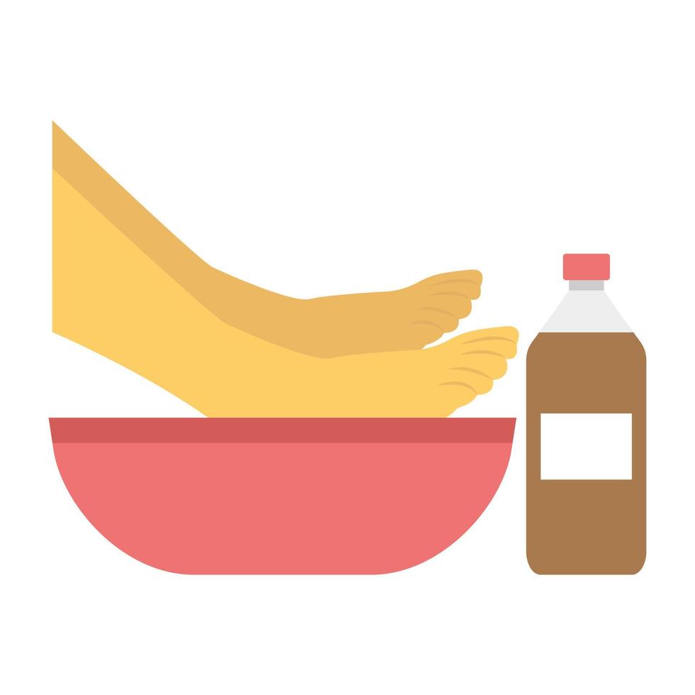 Trendy Foot Care 13620190 Vector Art At Vecteezy