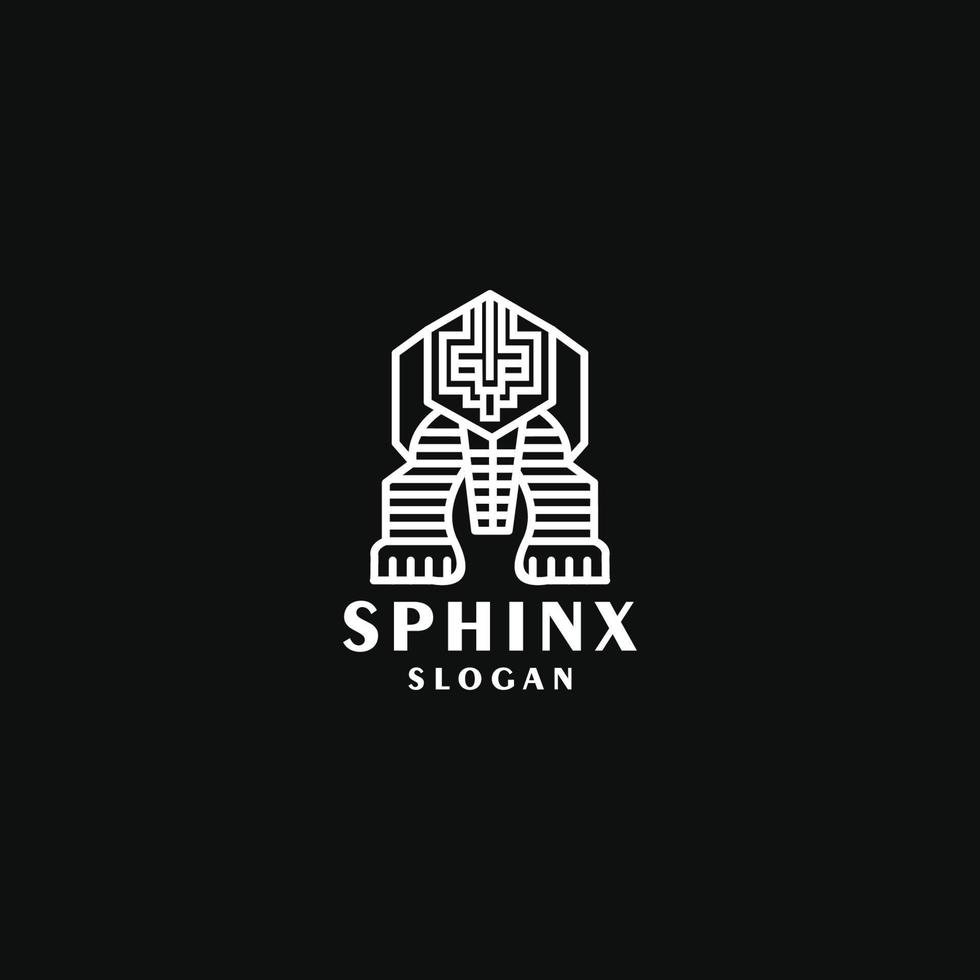 Sphinx logo design icon template 13636344 Vector Art at Vecteezy