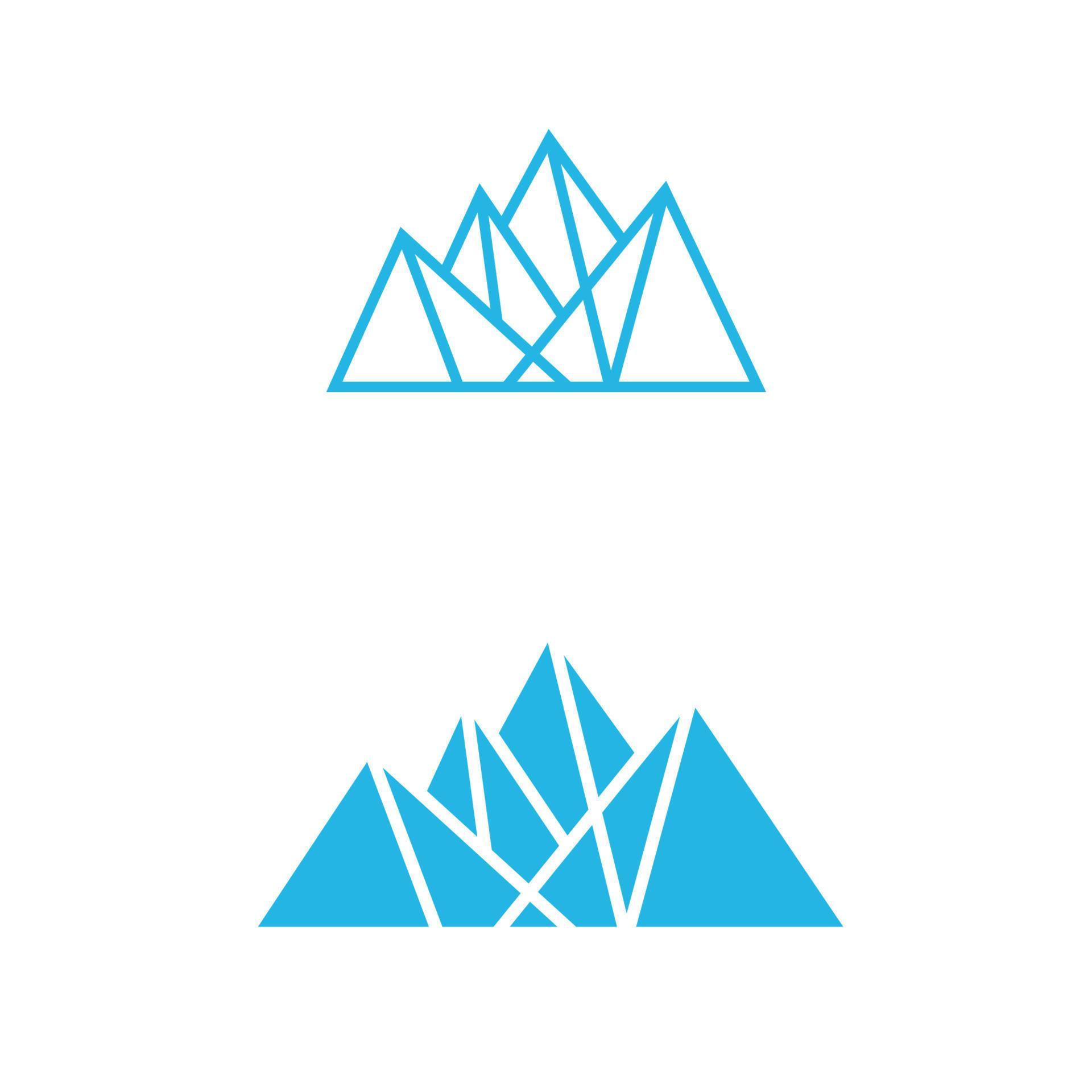 Iceberg vector illustration 13636523 Vector Art at Vecteezy