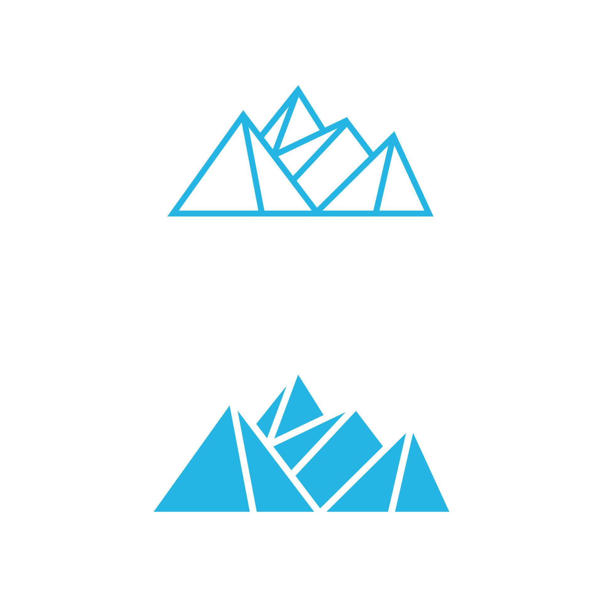 Iceberg vector illustration 13637004 Vector Art at Vecteezy