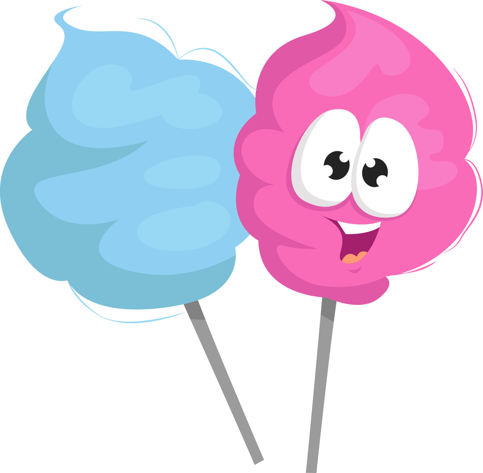 Candy Floss Illustration Vector On White Background 13637848 Vector Art At Vecteezy