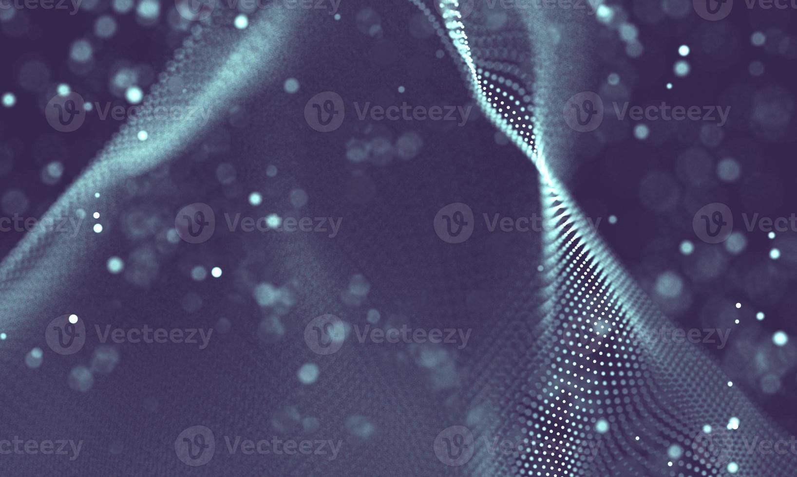 Data Technology Abstract Futuristic Illustration Low Poly Shape With