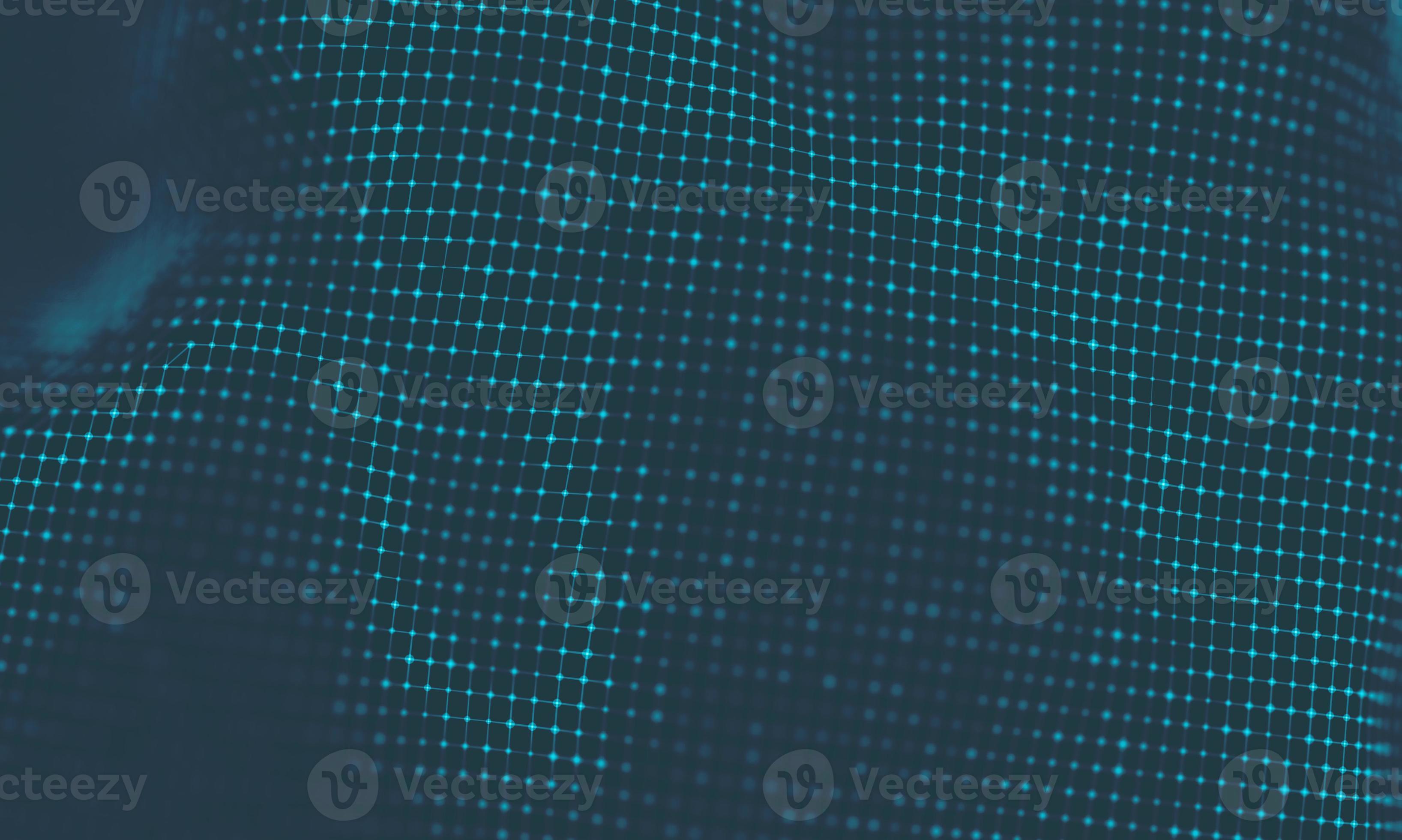 Abstract Music Background Big Data Particle Flow Visualisation