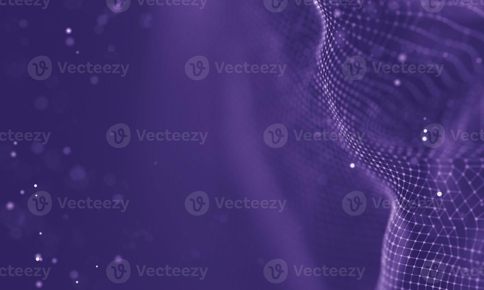 Data Technology Abstract Futuristic Illustration Low Poly Shape With