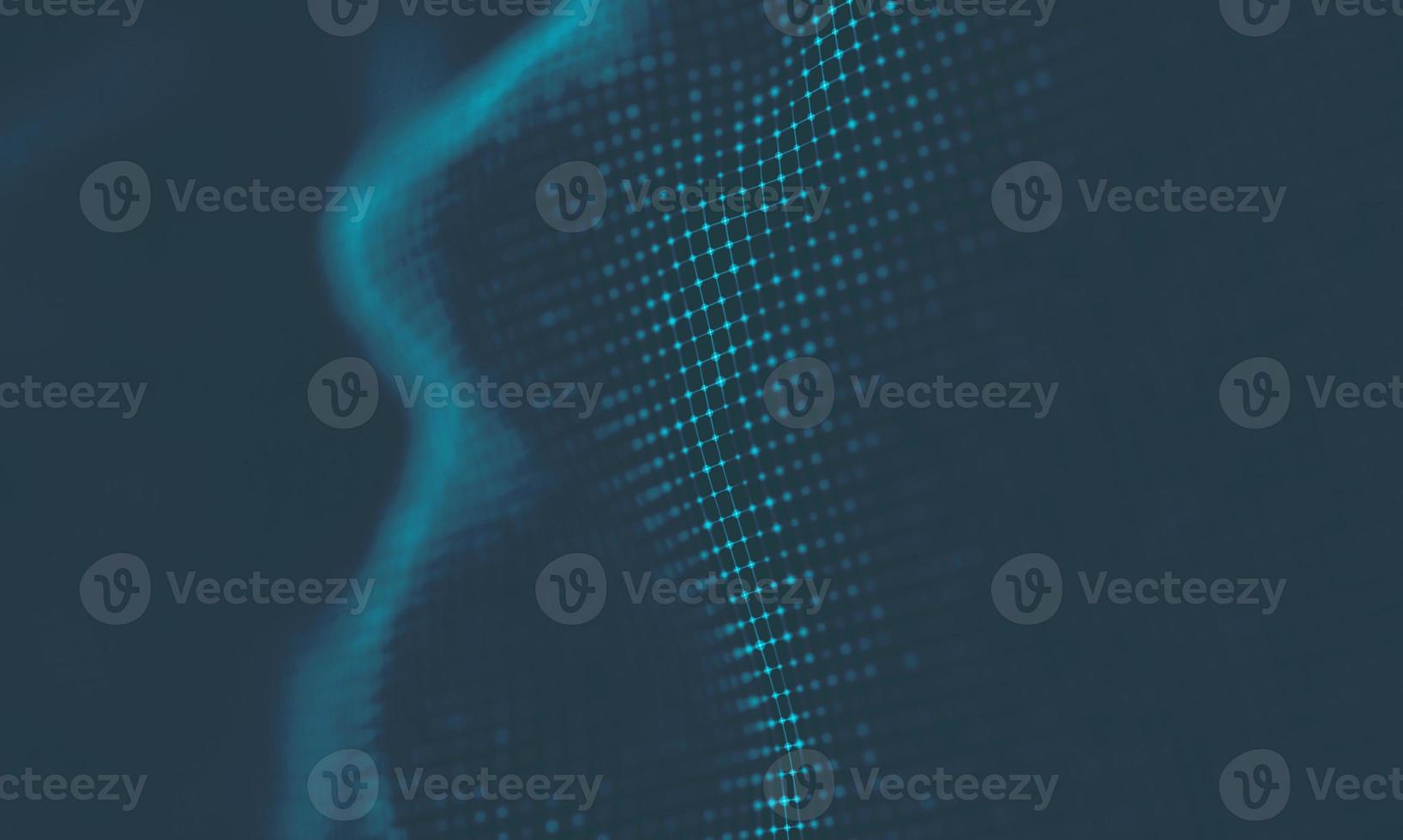 Abstract Music Background Big Data Particle Flow Visualisation