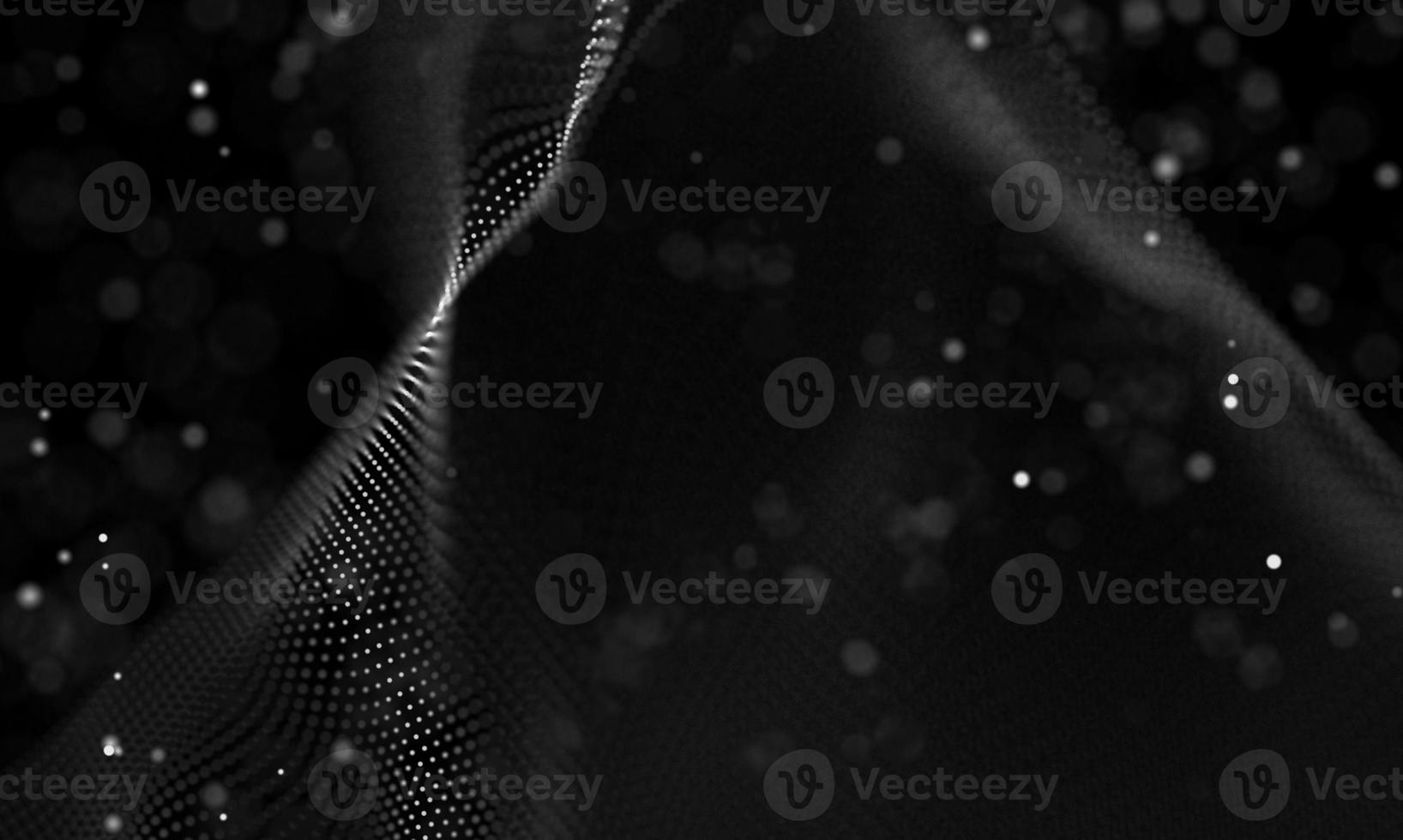 Data Technology Abstract Futuristic Illustration Low Poly Shape With