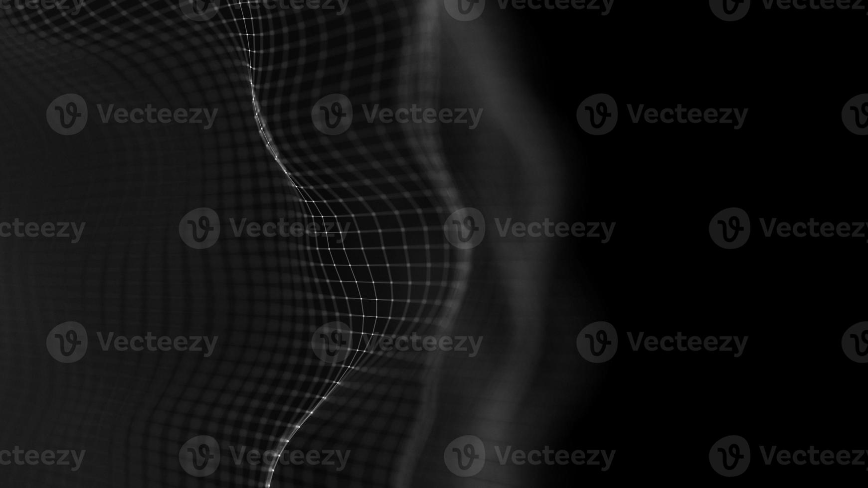 Data Technology Abstract Futuristic Illustration Low Poly Shape With
