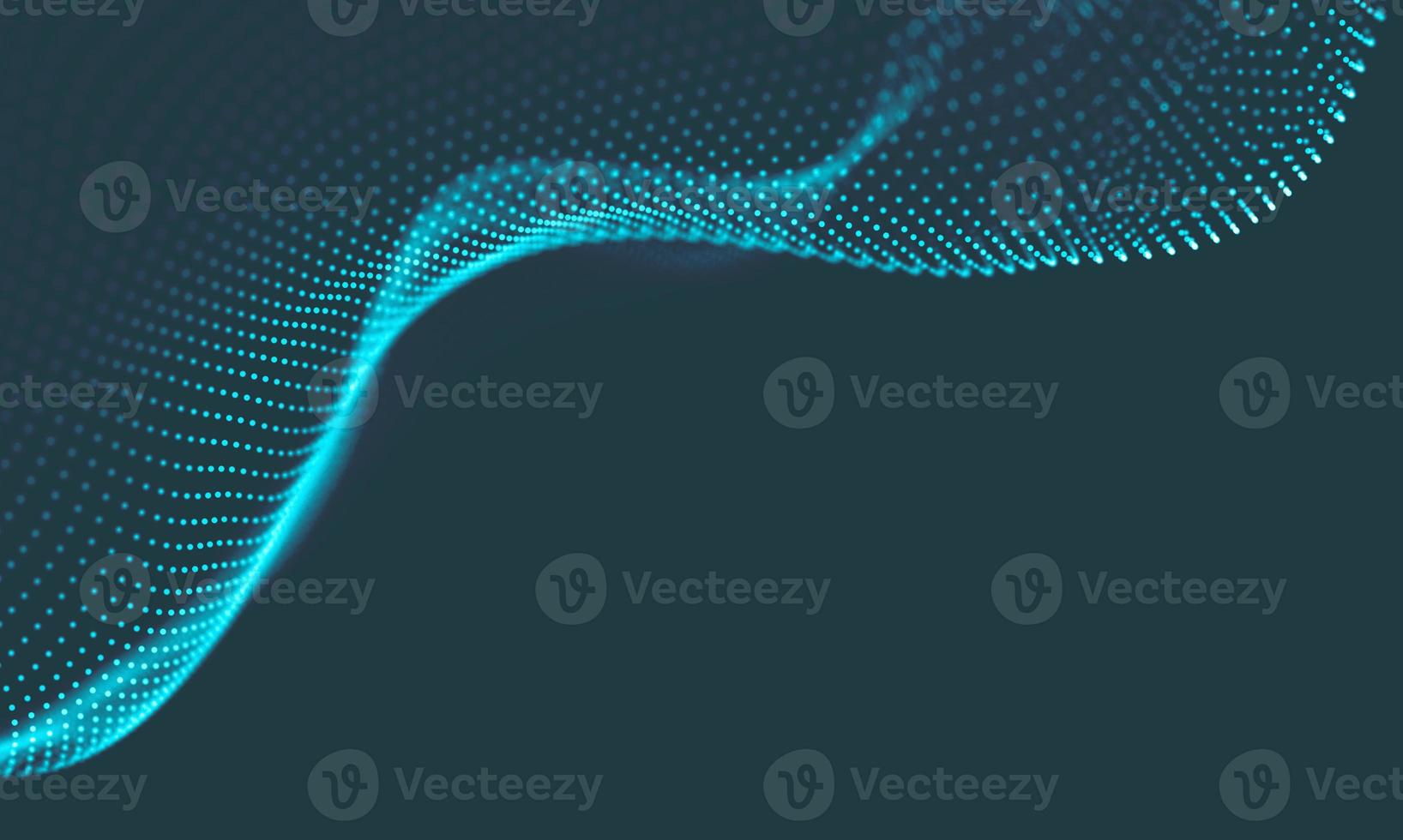 Abstract Music Background Big Data Particle Flow Visualisation