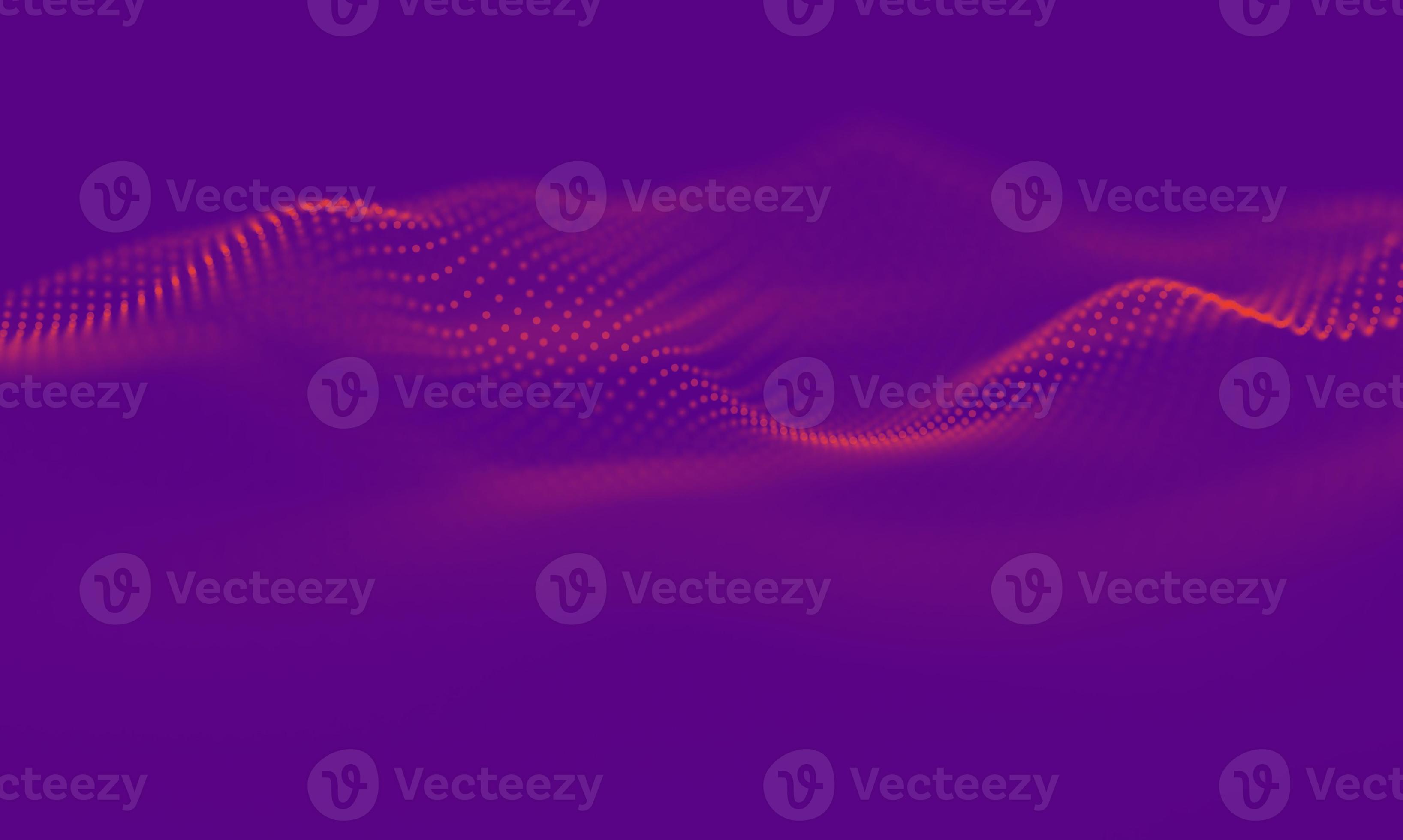 Abstract Purple Geometrical Background . Connection structure. Science ...