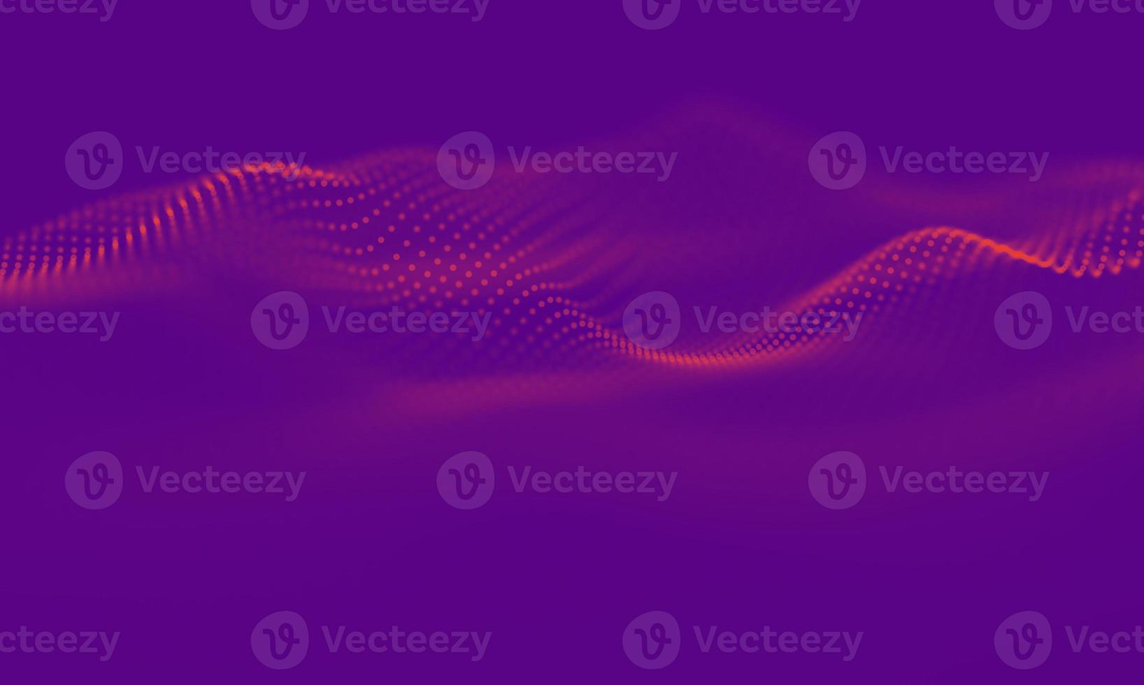 Abstract Purple Geometrical Background Connection Structure Science