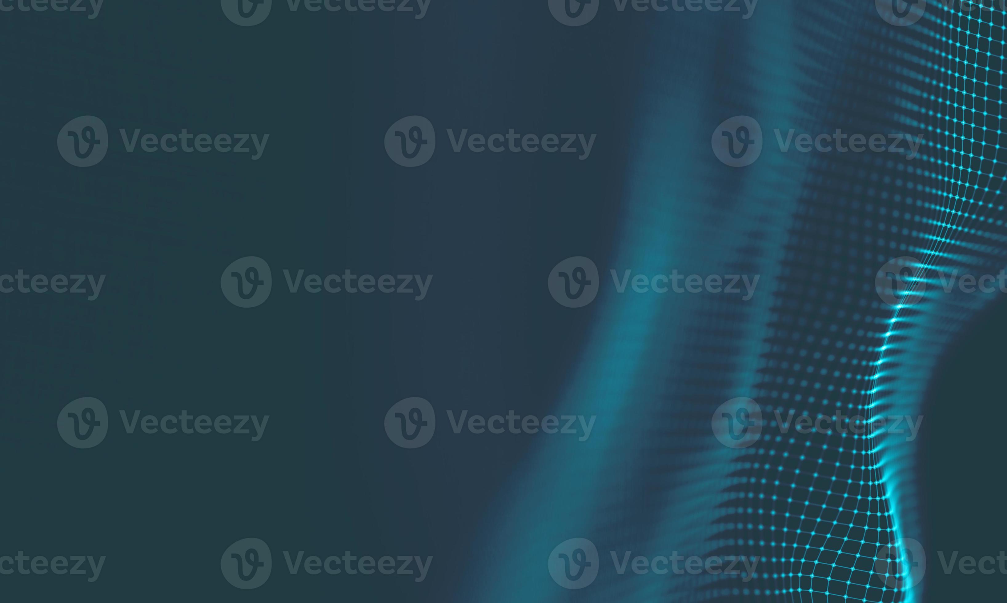 Abstract Music Background Big Data Particle Flow Visualisation