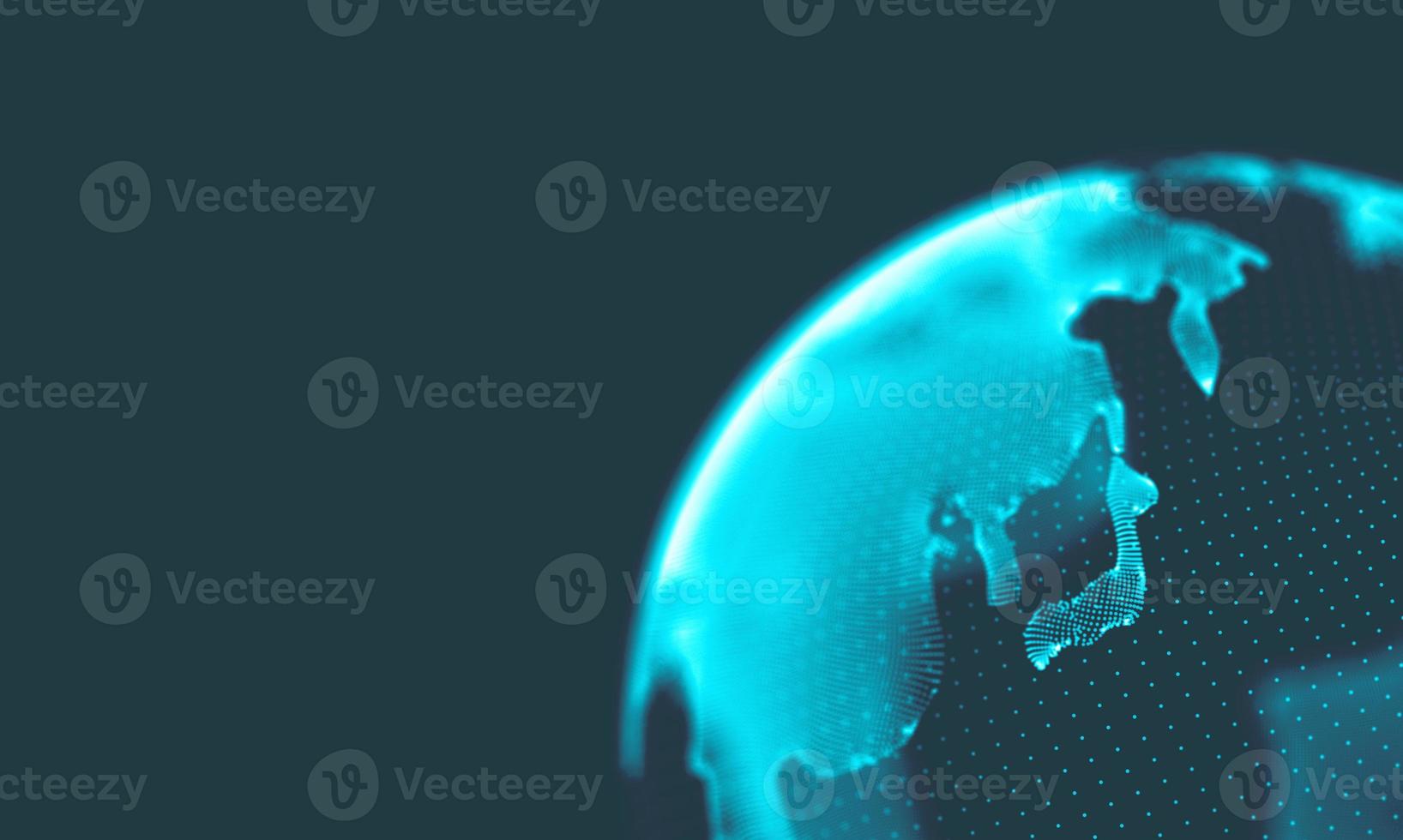 Abstract Music Background Big Data Particle Flow Visualisation