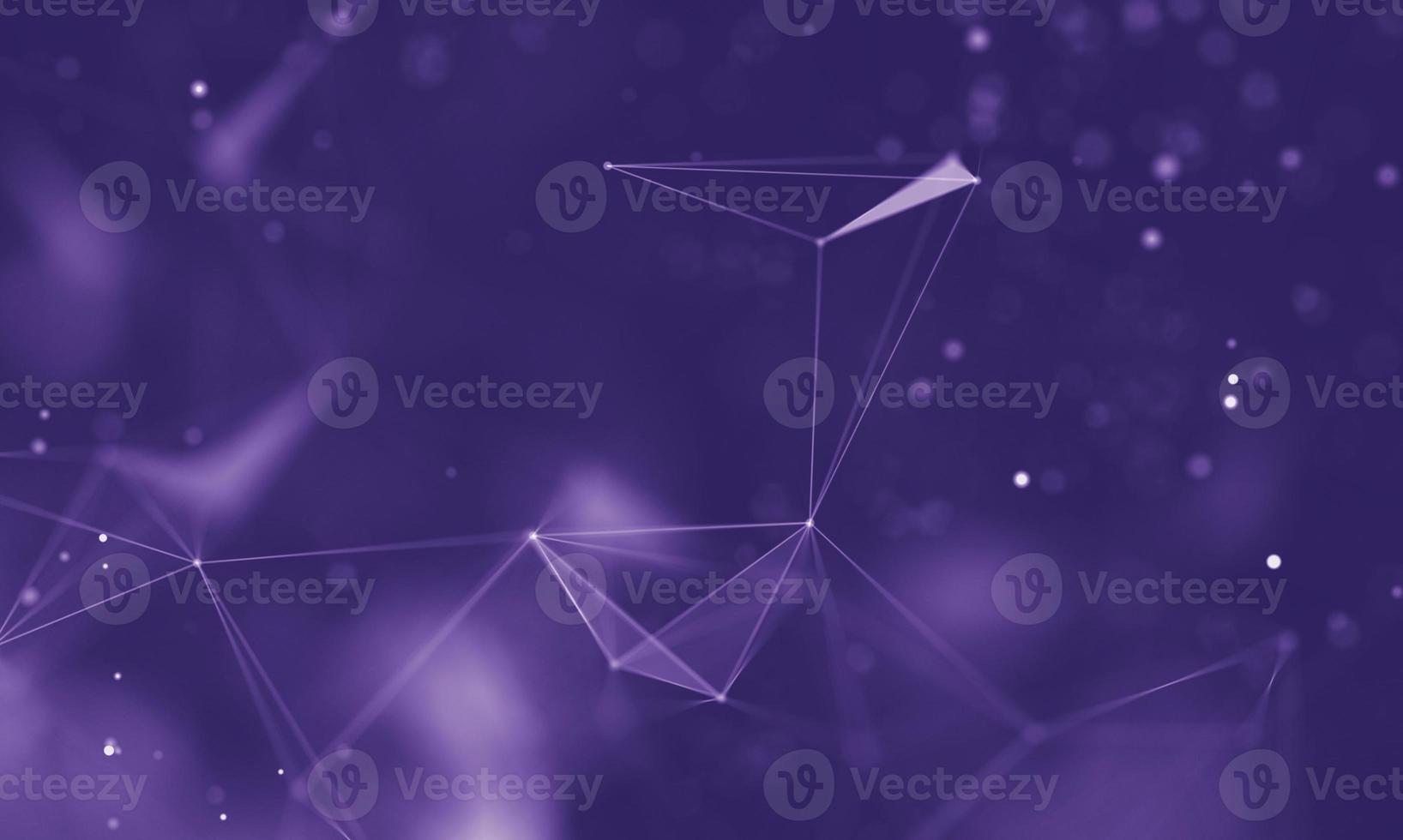 Data Technology Abstract Futuristic Illustration Low Poly Shape With Connecting Dots And Lines