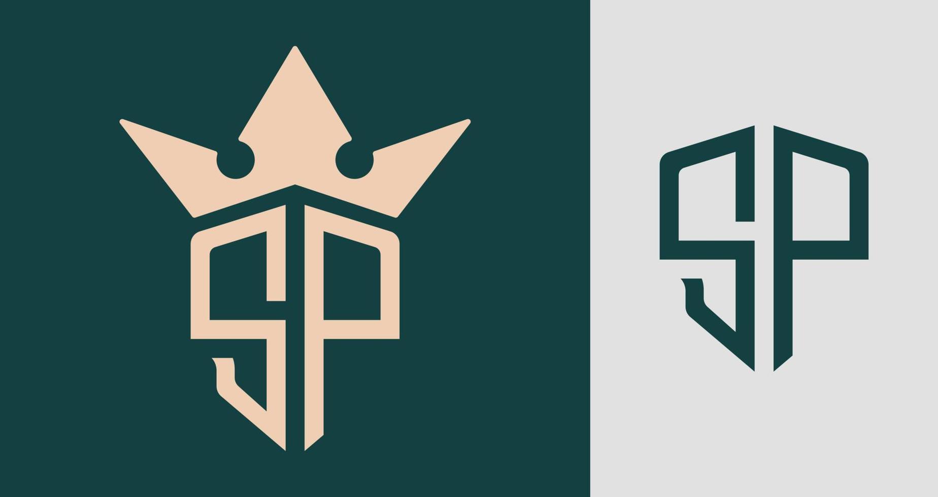 Diseños creativos de logotipos de letras iniciales sp. 13642342 Vector en Vecteezy