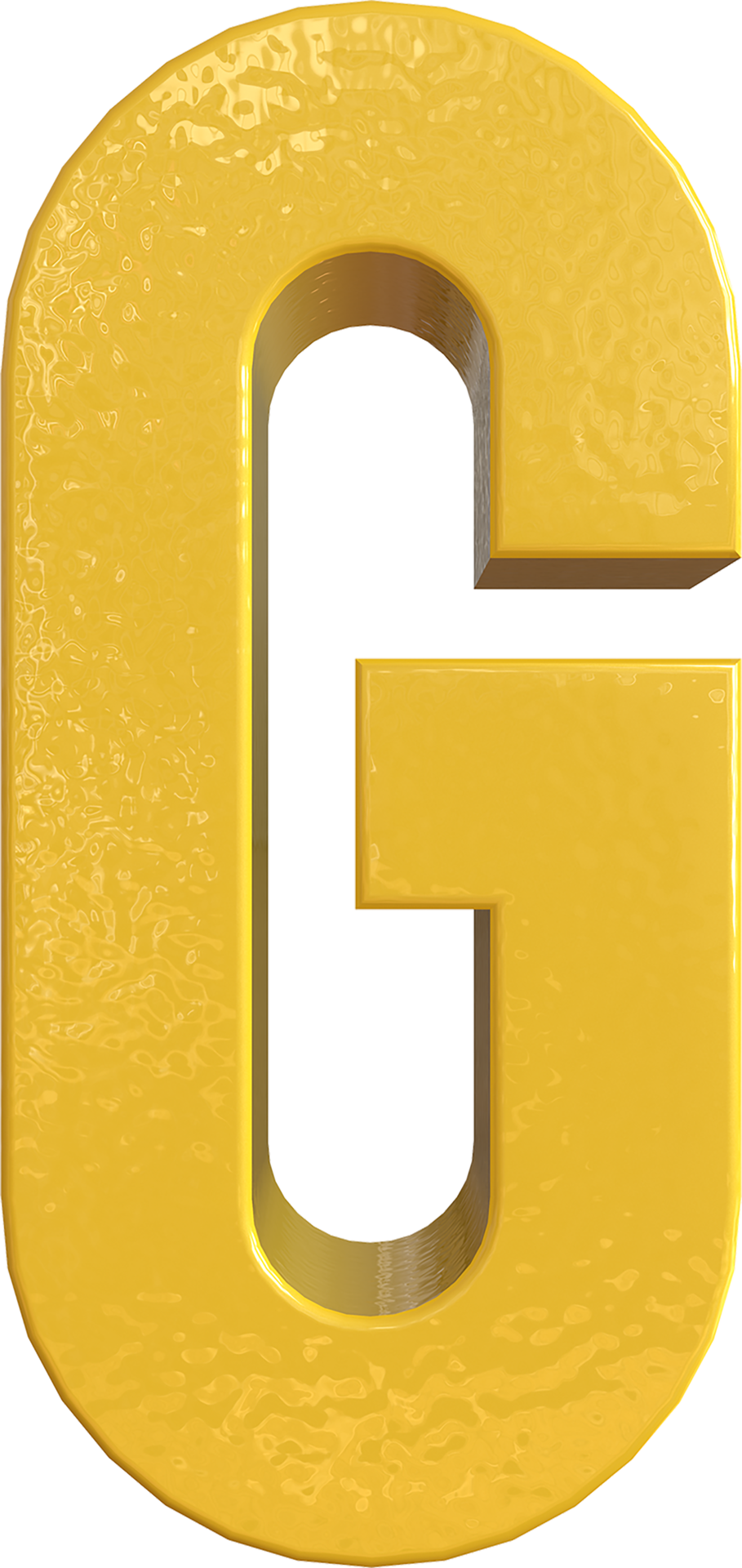 Alphabet Letter G 3D Render Character 13643251 PNG