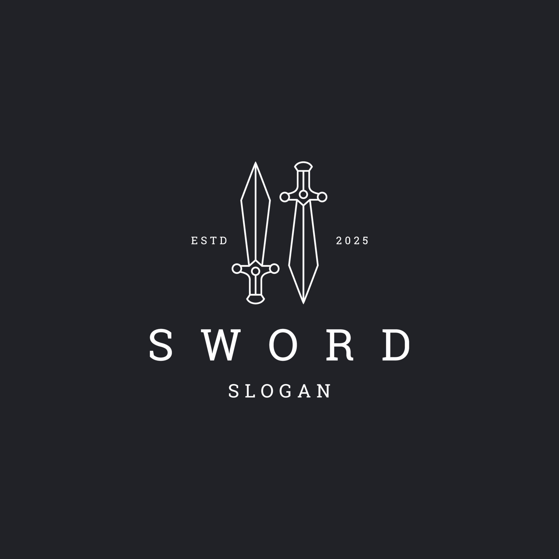 Sword logo icon design template vector illustration 13644862 Vector Art ... Sword logo icon design template vector illustration 13644862 Vector Art ...