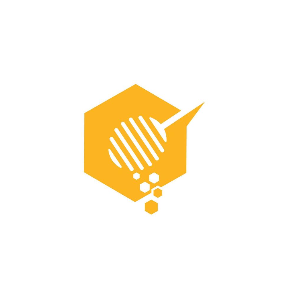 Bee vector icon illustration design 13645926 Vector Art at Vecteezy