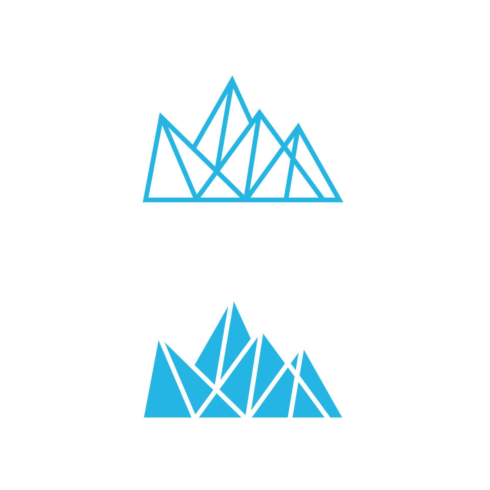 Iceberg vector illustration 13646105 Vector Art at Vecteezy