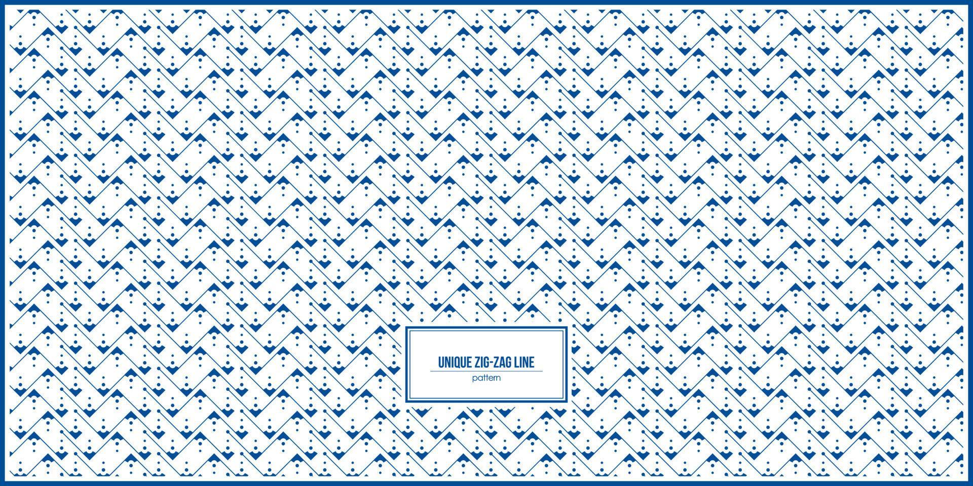 Unique Zig Zag Line Pattern With Multiple Small Circles 13650082 Vector