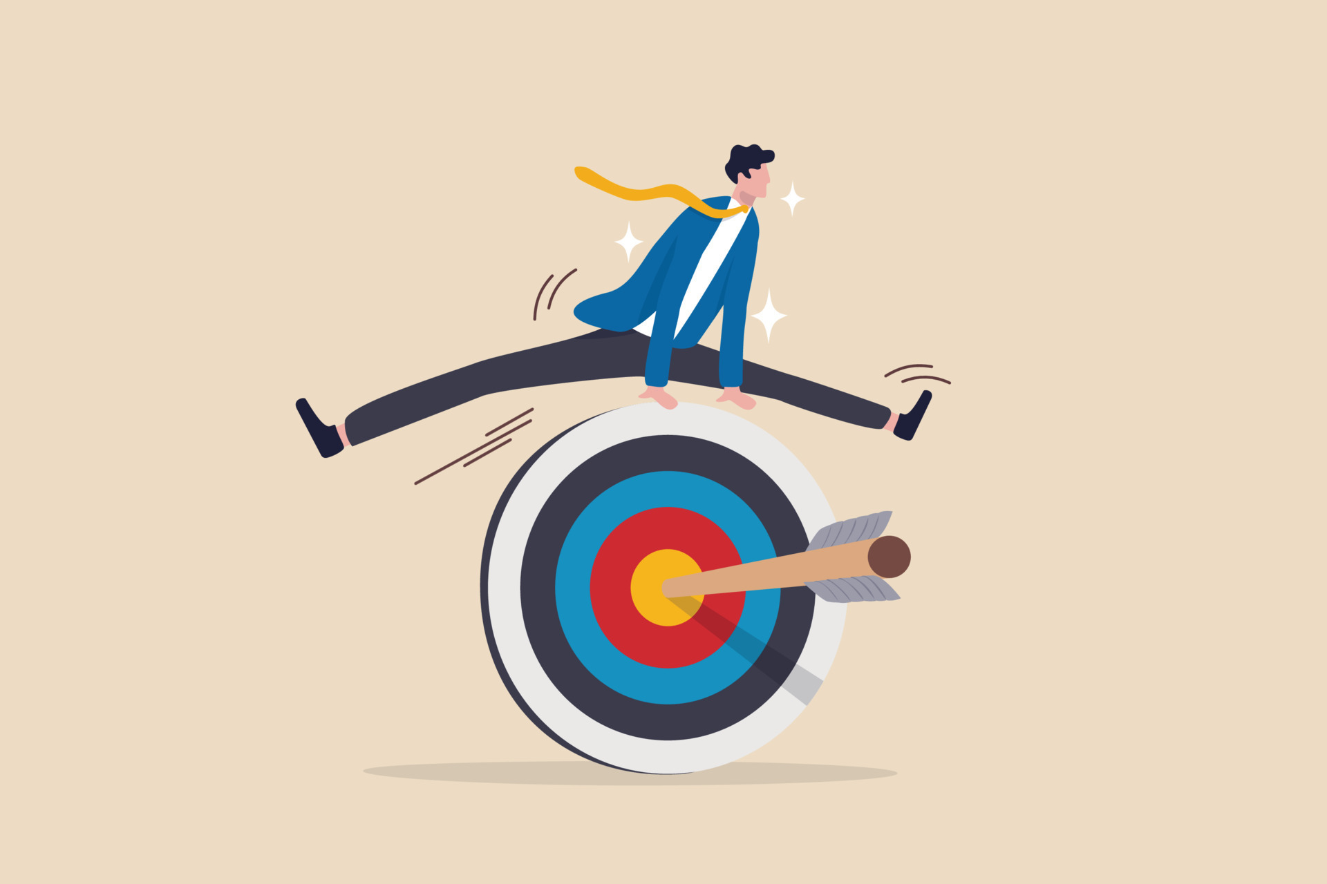 Achieve target, reaching goal or obtain business objective and purpose ... Achieve target, reaching goal or obtain business objective and purpose ...
