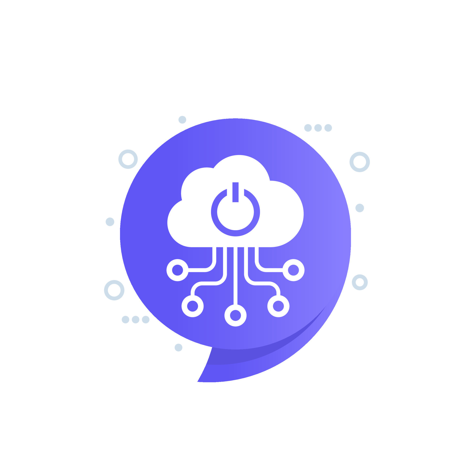 Edge computing technologies icon with a cloud, vector 13652371 Vector ... Edge computing technologies icon with a cloud, vector 13652371 Vector ...