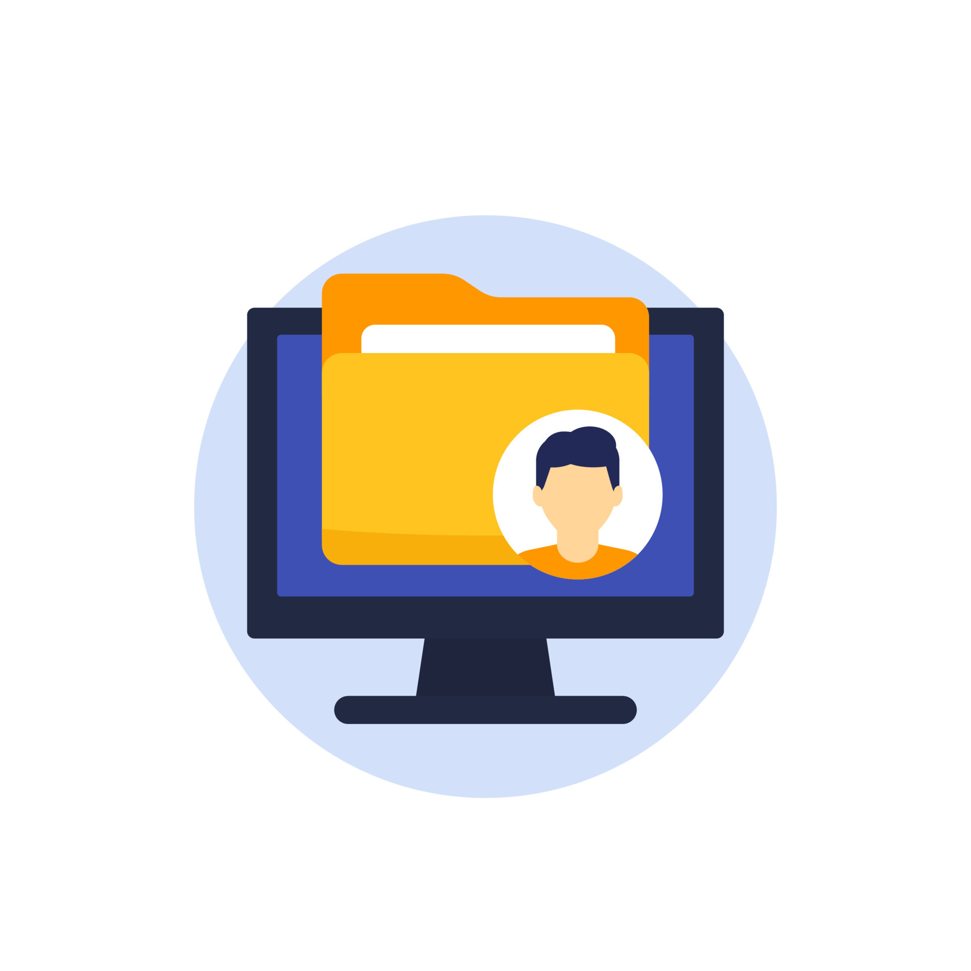 Personal data folder vector icon for web 13652458 Vector Art at Vecteezy