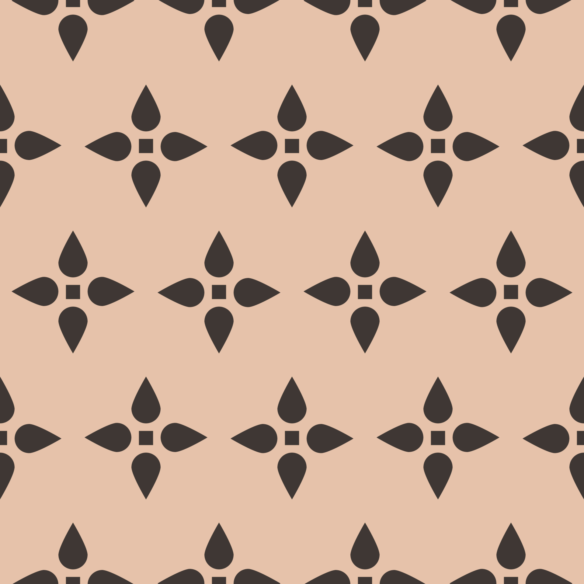 minimalistic vintage geometric seamless pattern 13652758 Vector Art at ...
