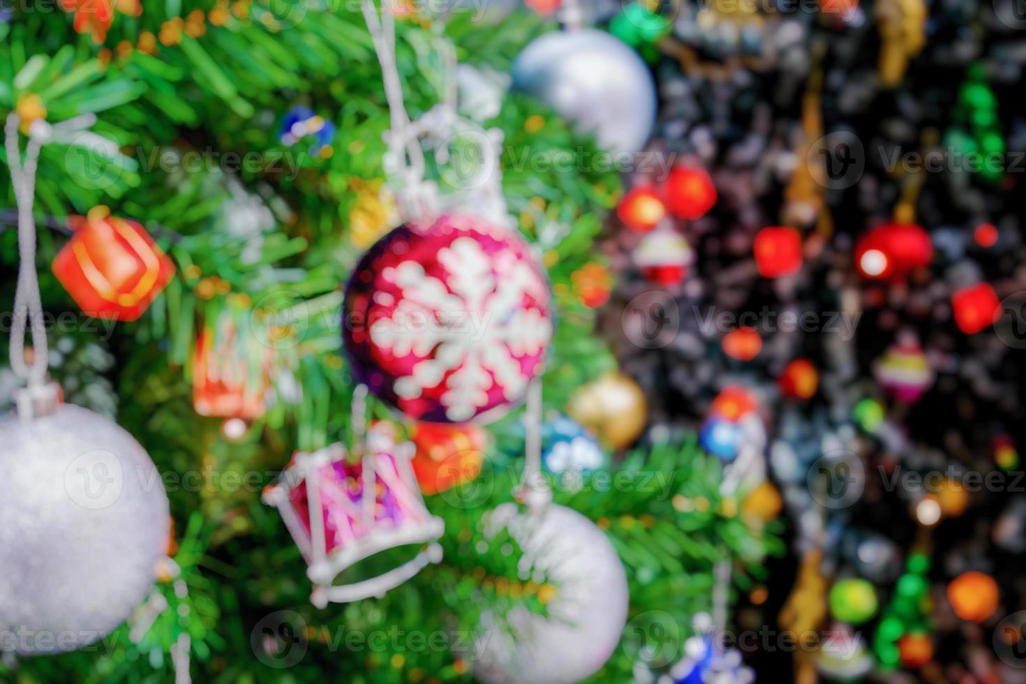 Abstract blurred christmas tree with bokeh light background 13656520 Stock Photo at Vecteezy