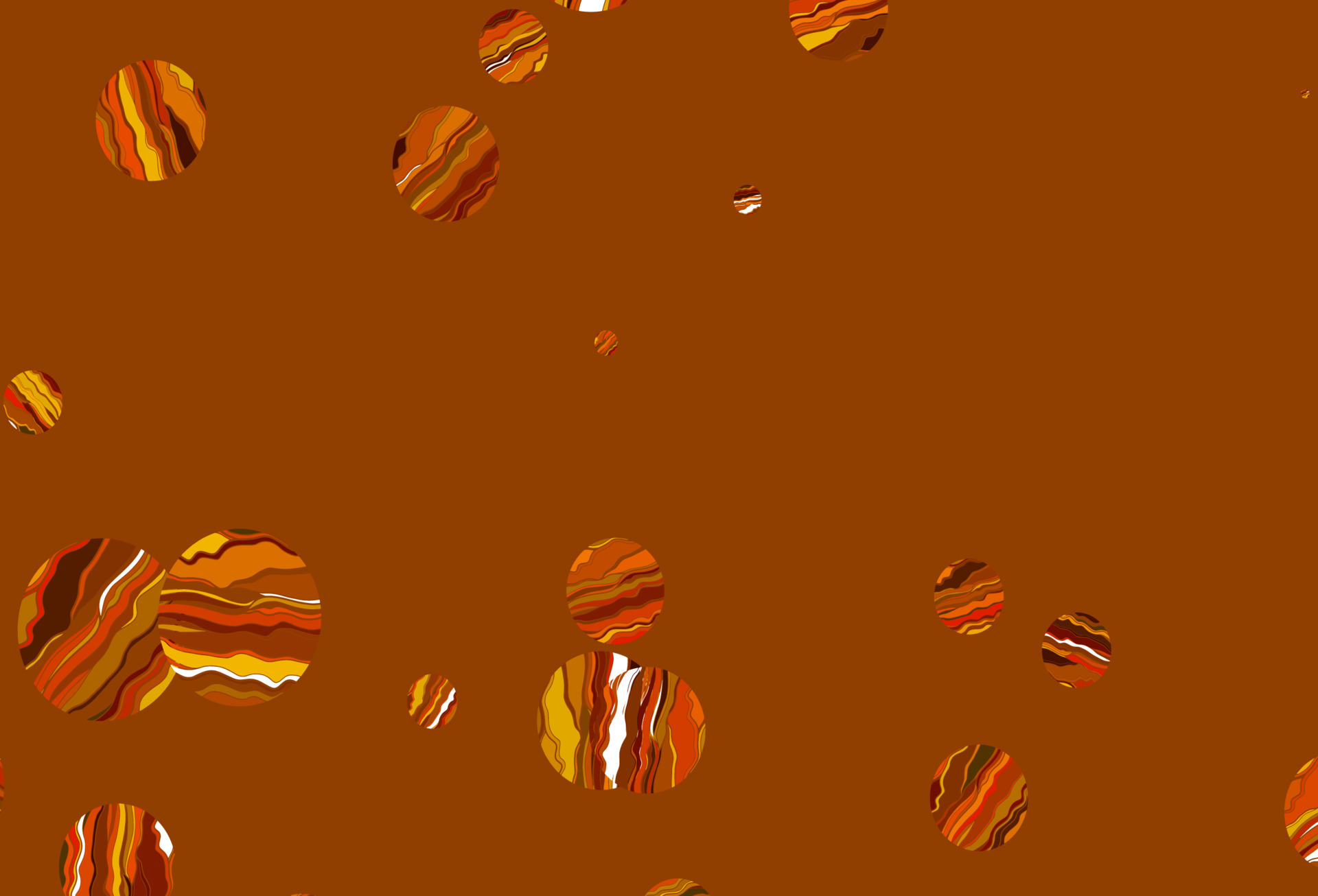 Light Orange Vector Layout With Circle Shapes 13660631 Vector Art At Vecteezy