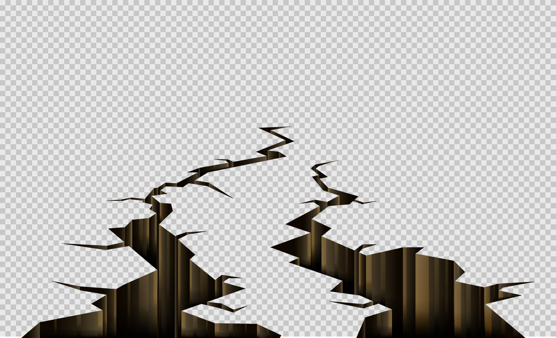 Earthquake Crack Png