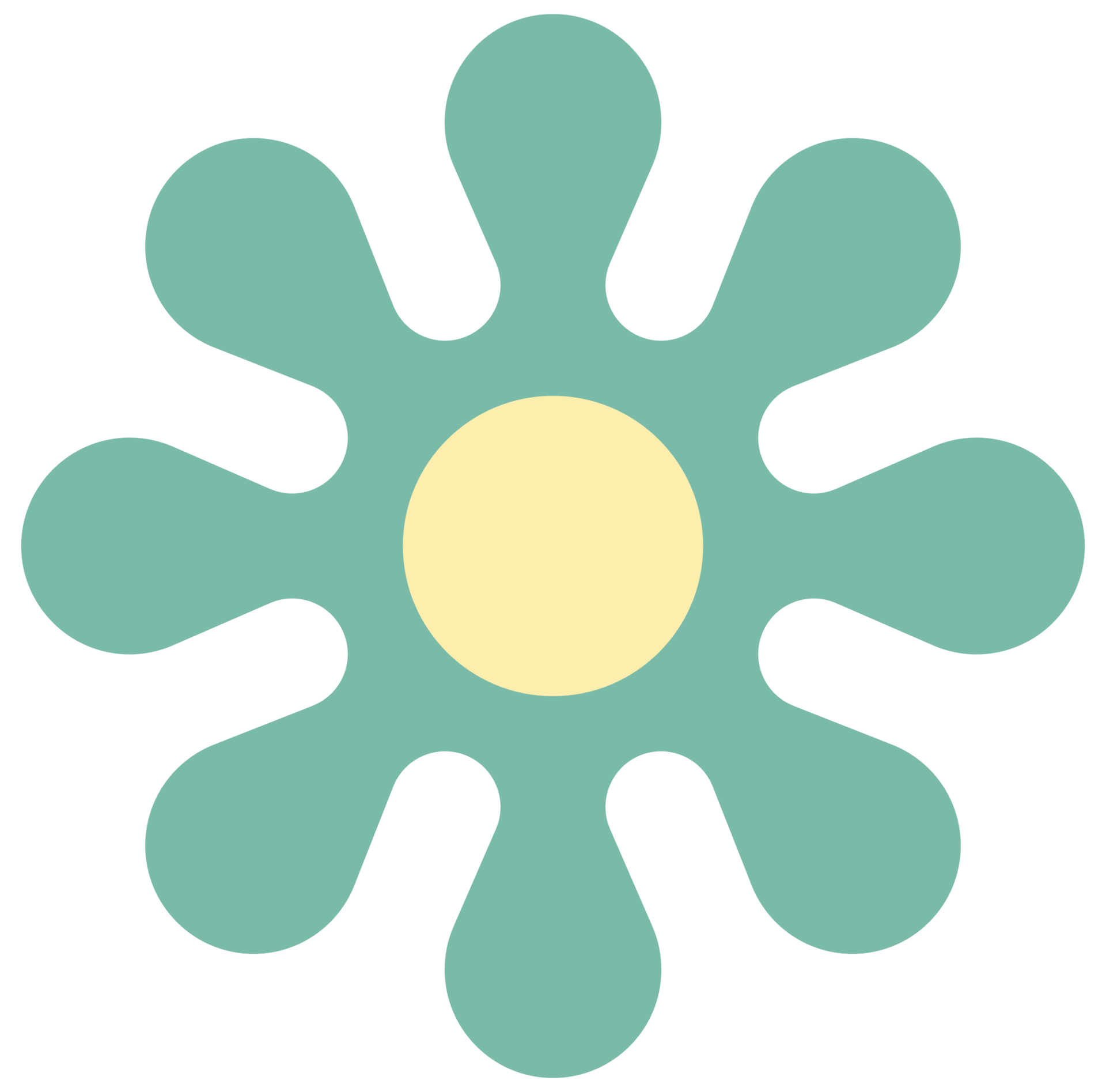 Groovy Retro Flower 13666393 Png