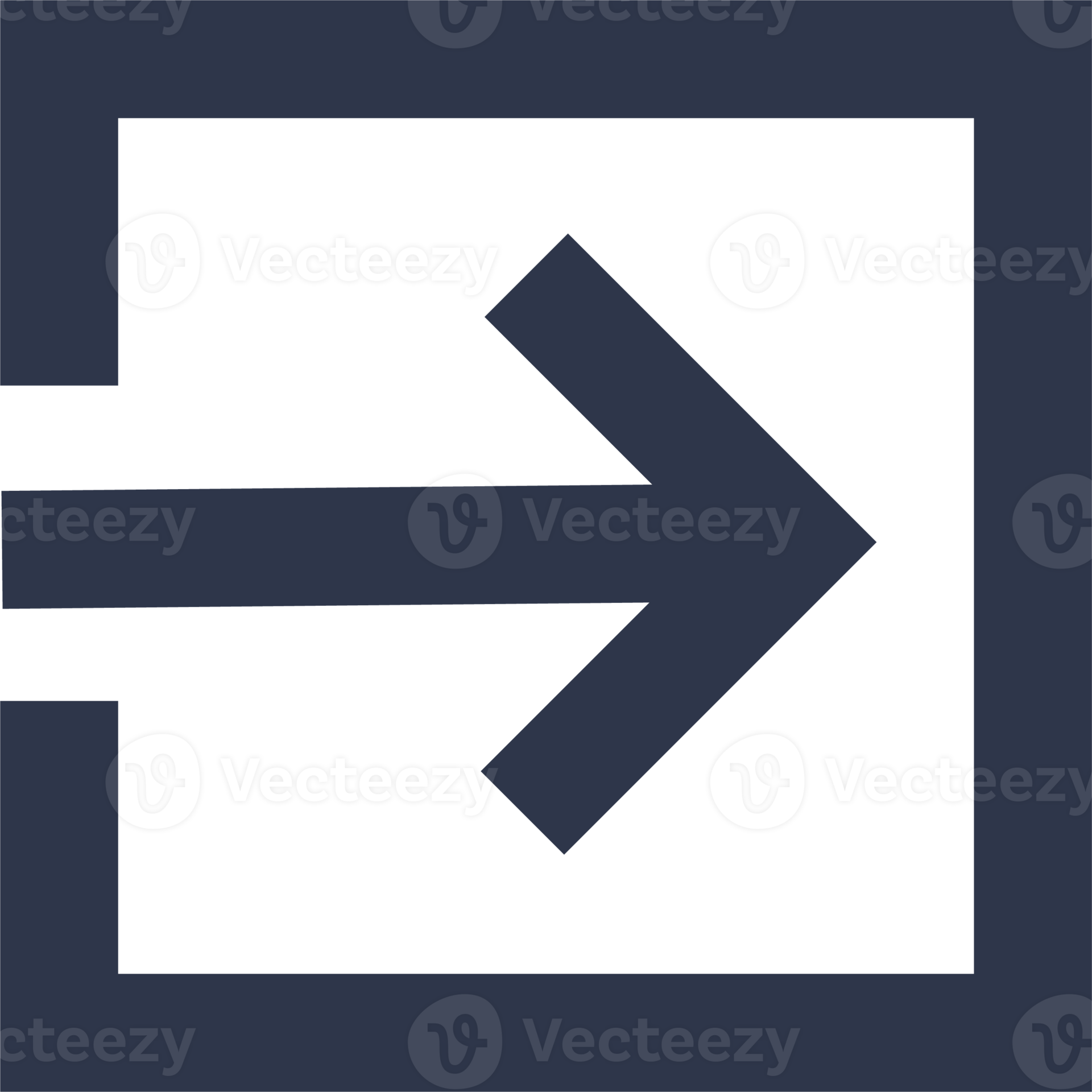 Square and arrow icon. 13666508 PNG