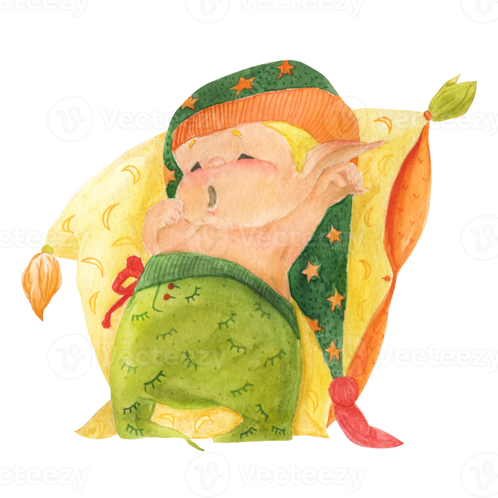 Christmas elf story, elf-baby go to sleep 13666657 PNG Christmas elf story, elf-baby go to sleep 13666657 PNG