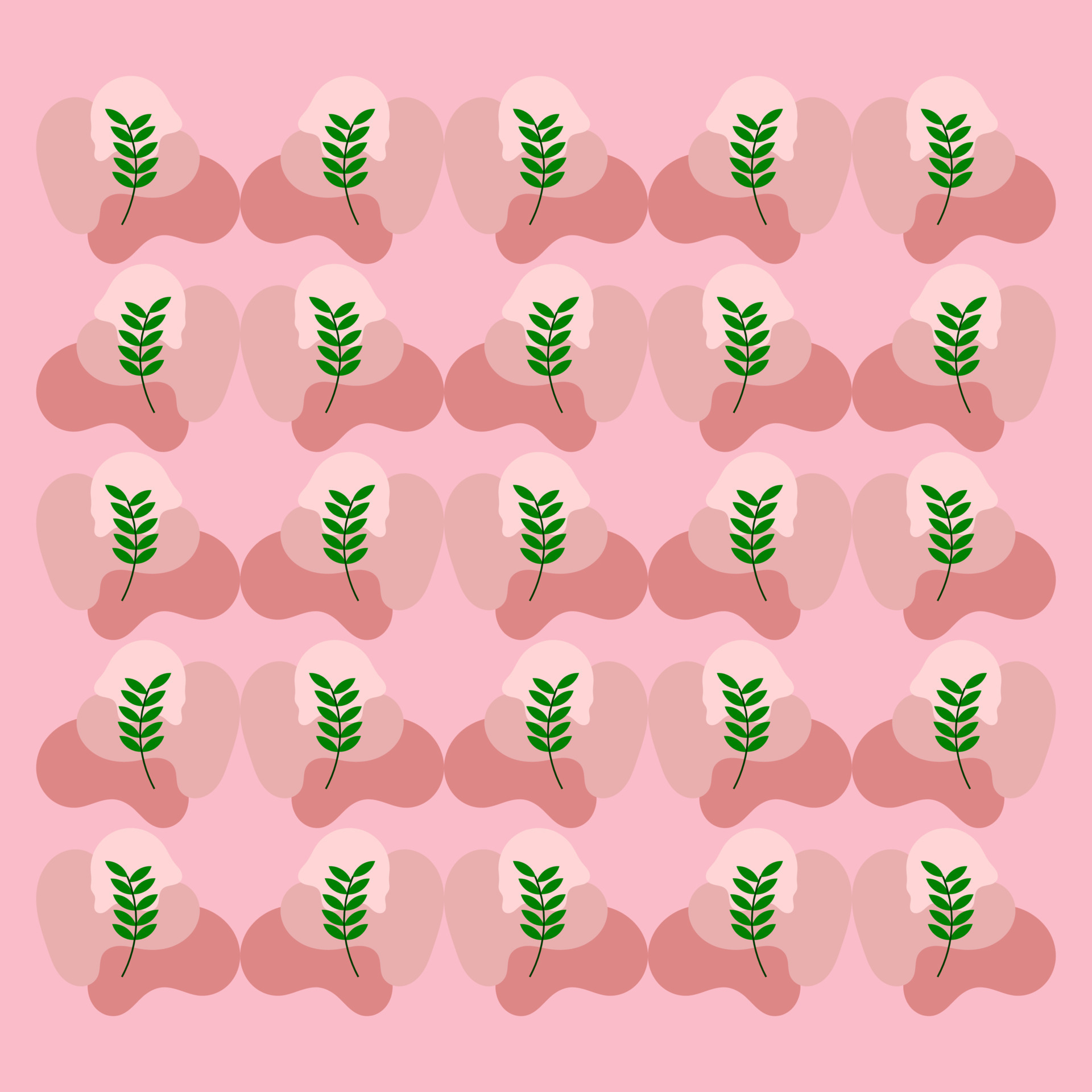 Seamless Pattern Abstract Organic Shape 13670665 Vector Art At Vecteezy