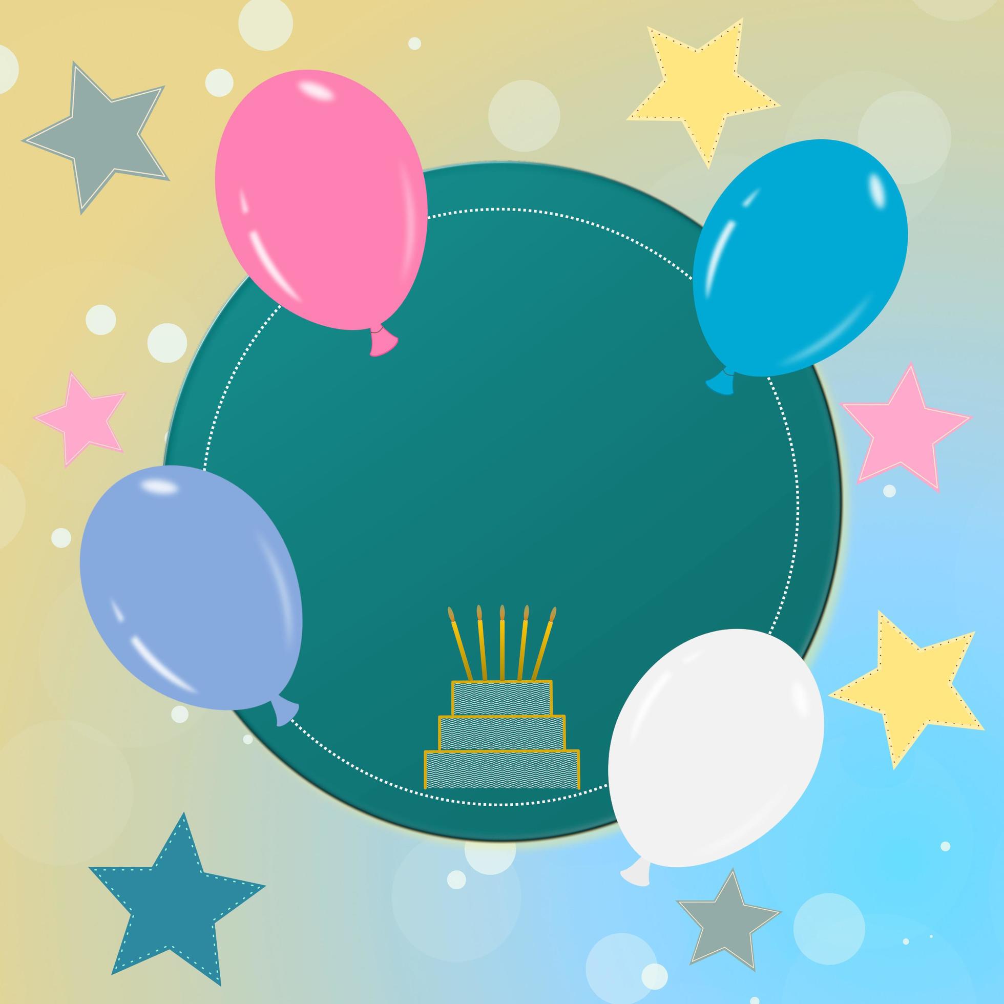 Birthday card with balloons 13677092 Stock Photo at Vecteezy Birthday card with balloons 13677092 Stock Photo at Vecteezy