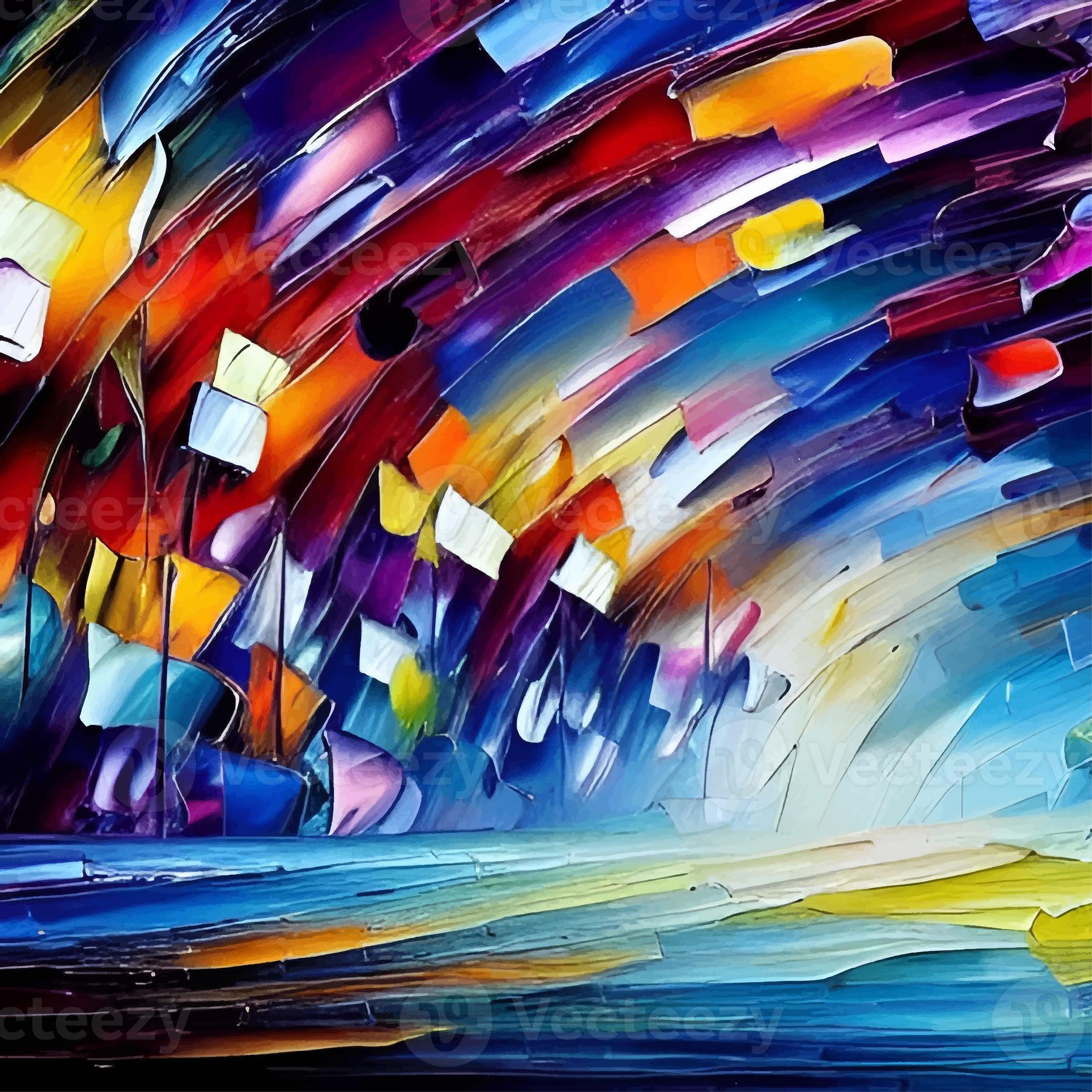 Abstract Background With Lines Colour And Patterns Concept Of Cover